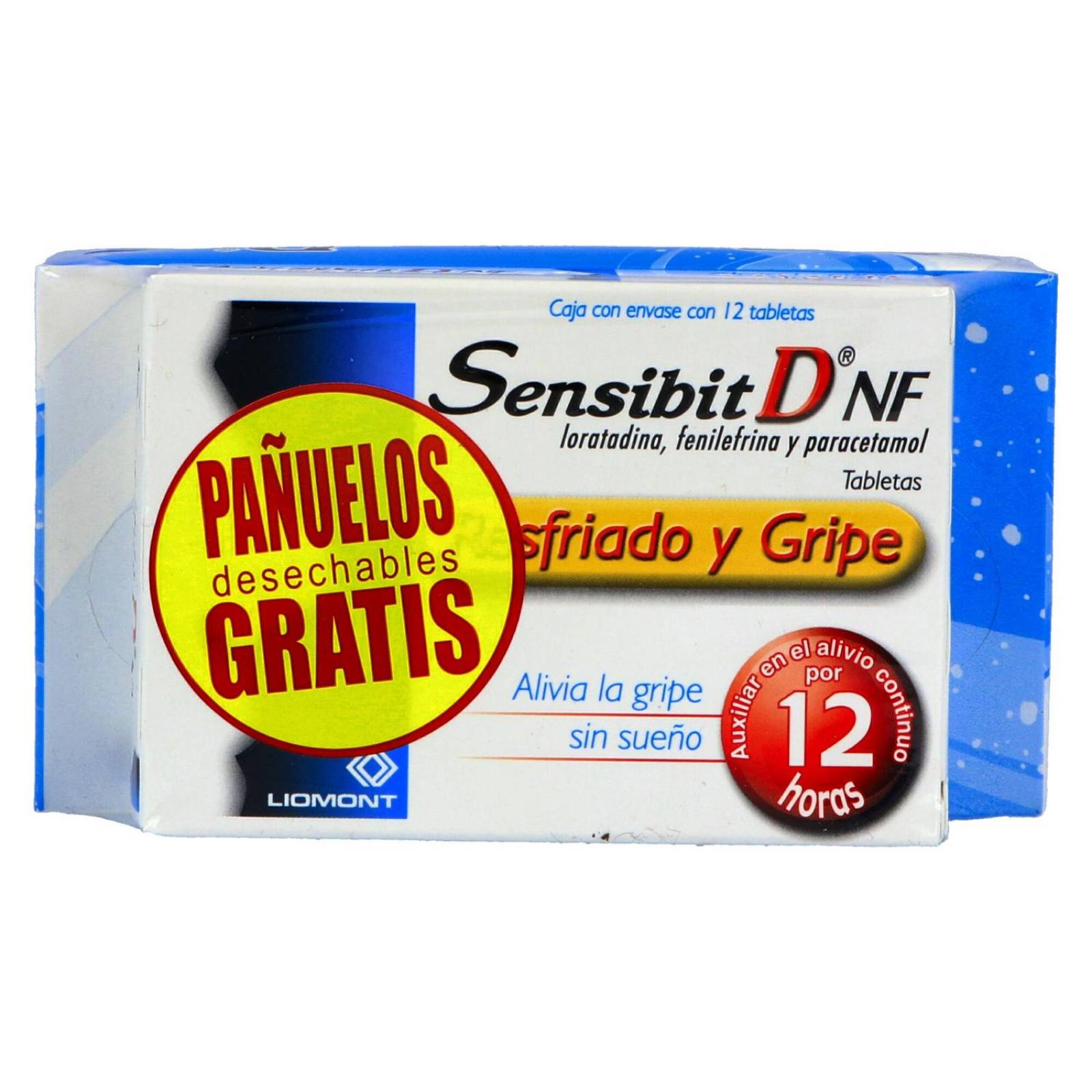 Sensibit D NF Caja Con 12 Tabletas