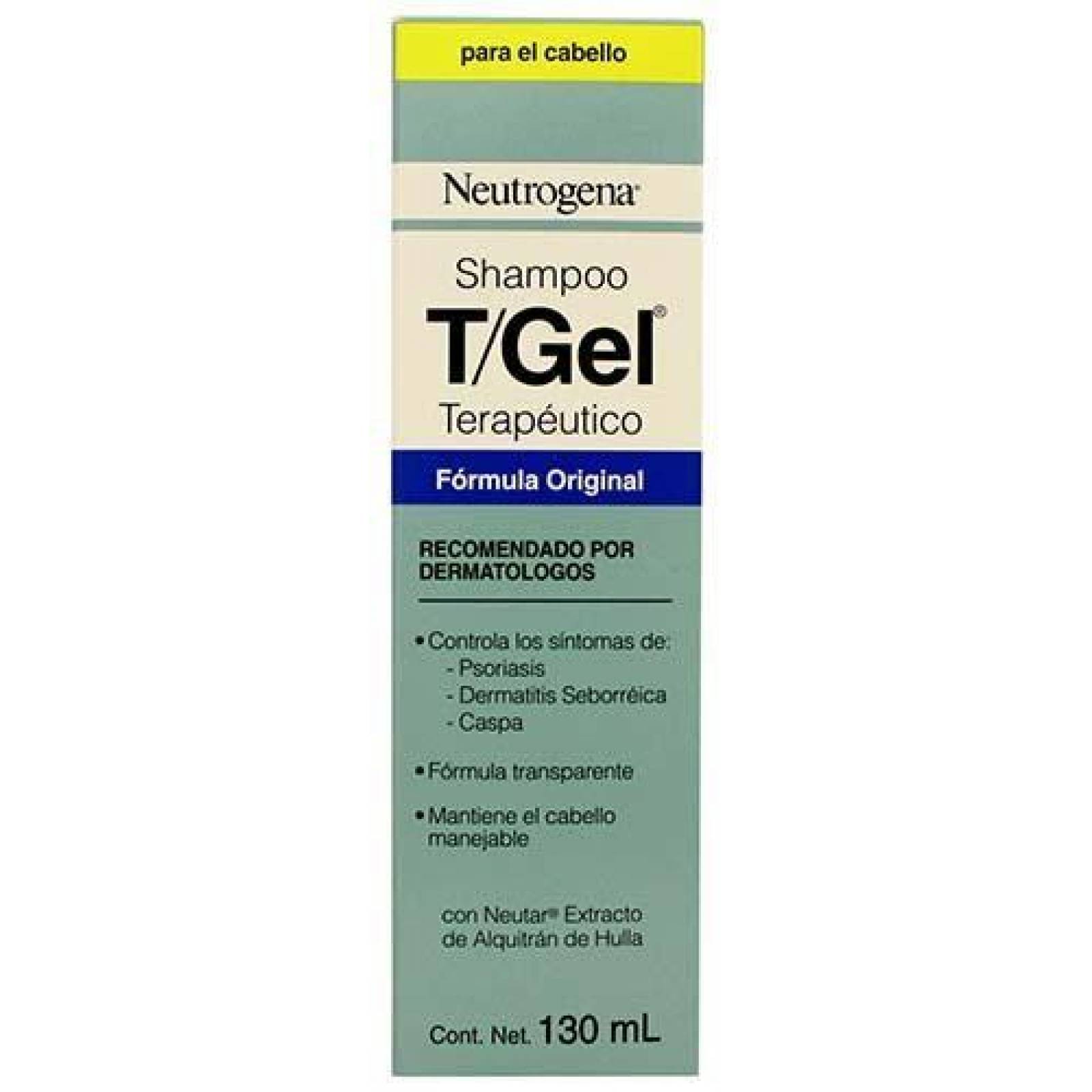 Shampoo T/Gel Terapeutico Neutrogena Caja Con Frasco Con 130 mL