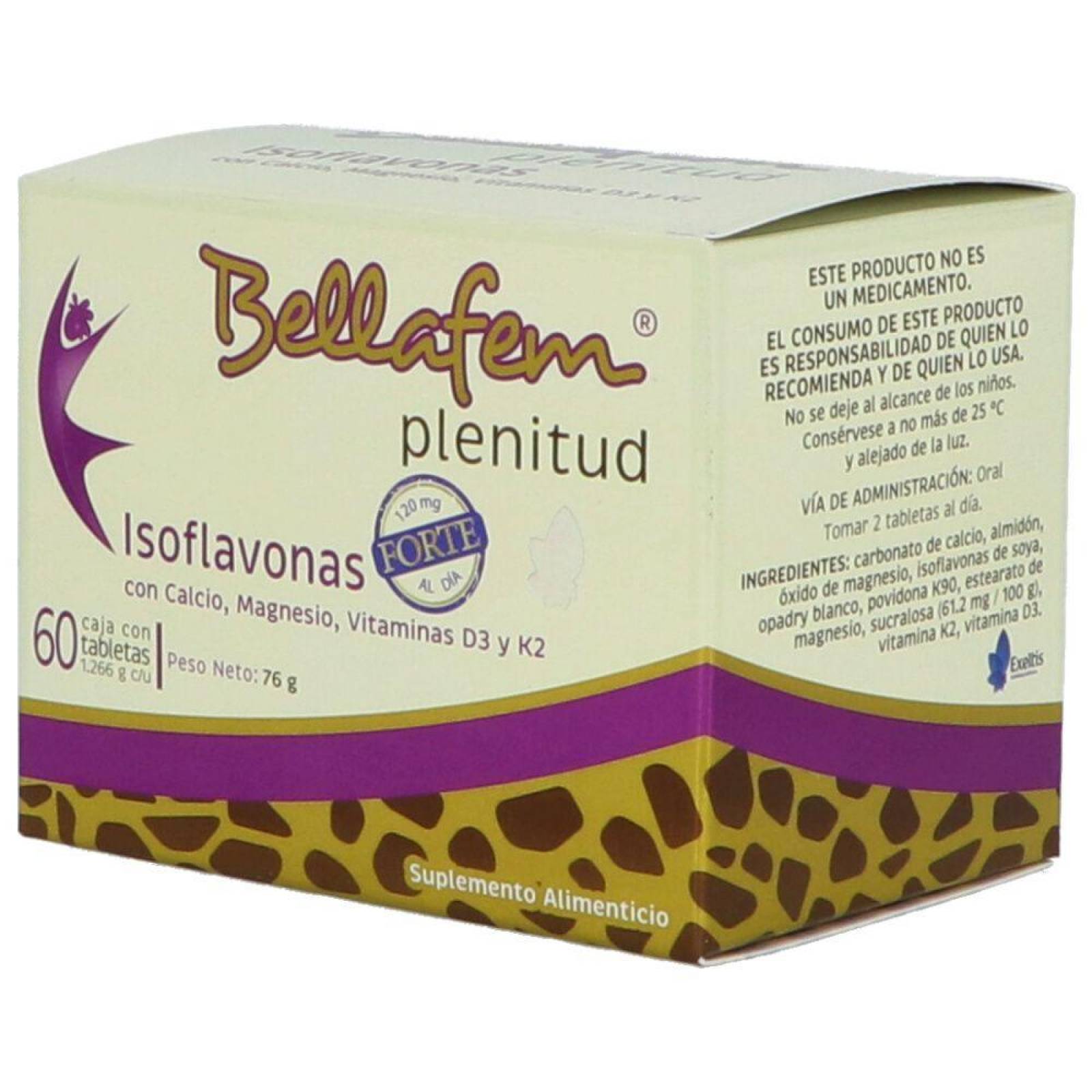 Bellafem Plenitud Lata Con 60 Tabletas