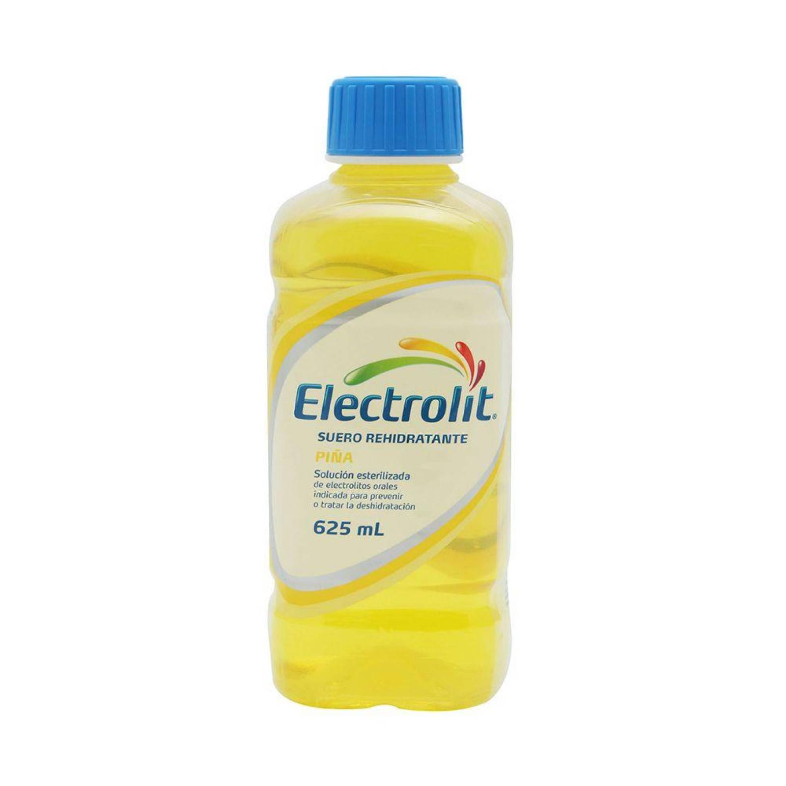 Electrolit Suero Rehidratante Botella Con 625mL Sabor Piña