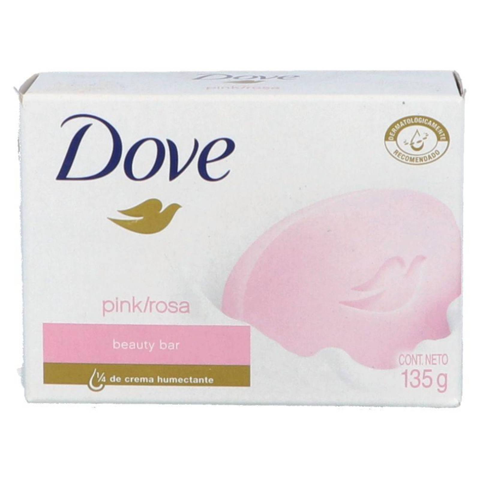 DOVE Pink/Rosa Jabón En Barra Con 135g
