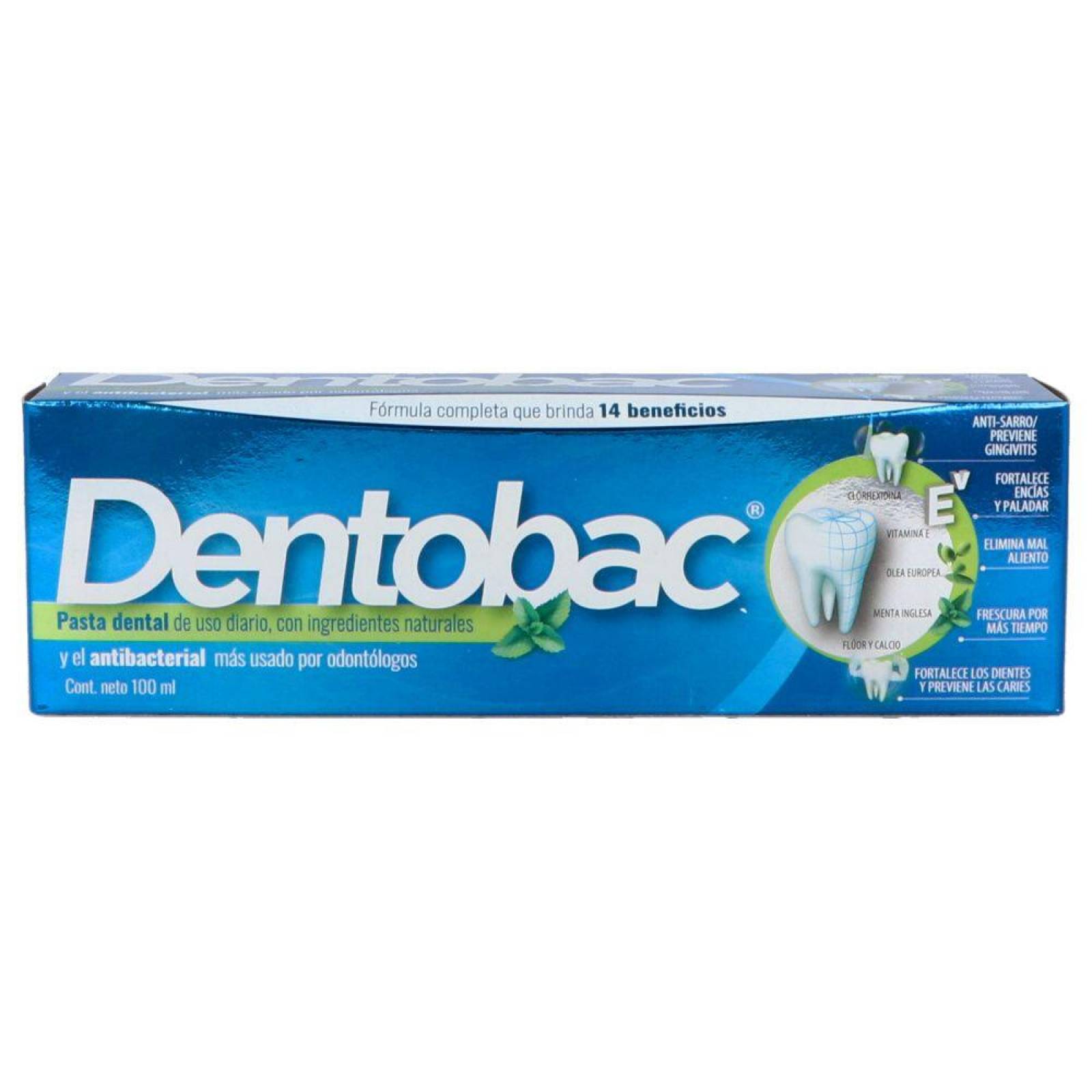 Dentobac Crema Dental Tubo Con 100 mL