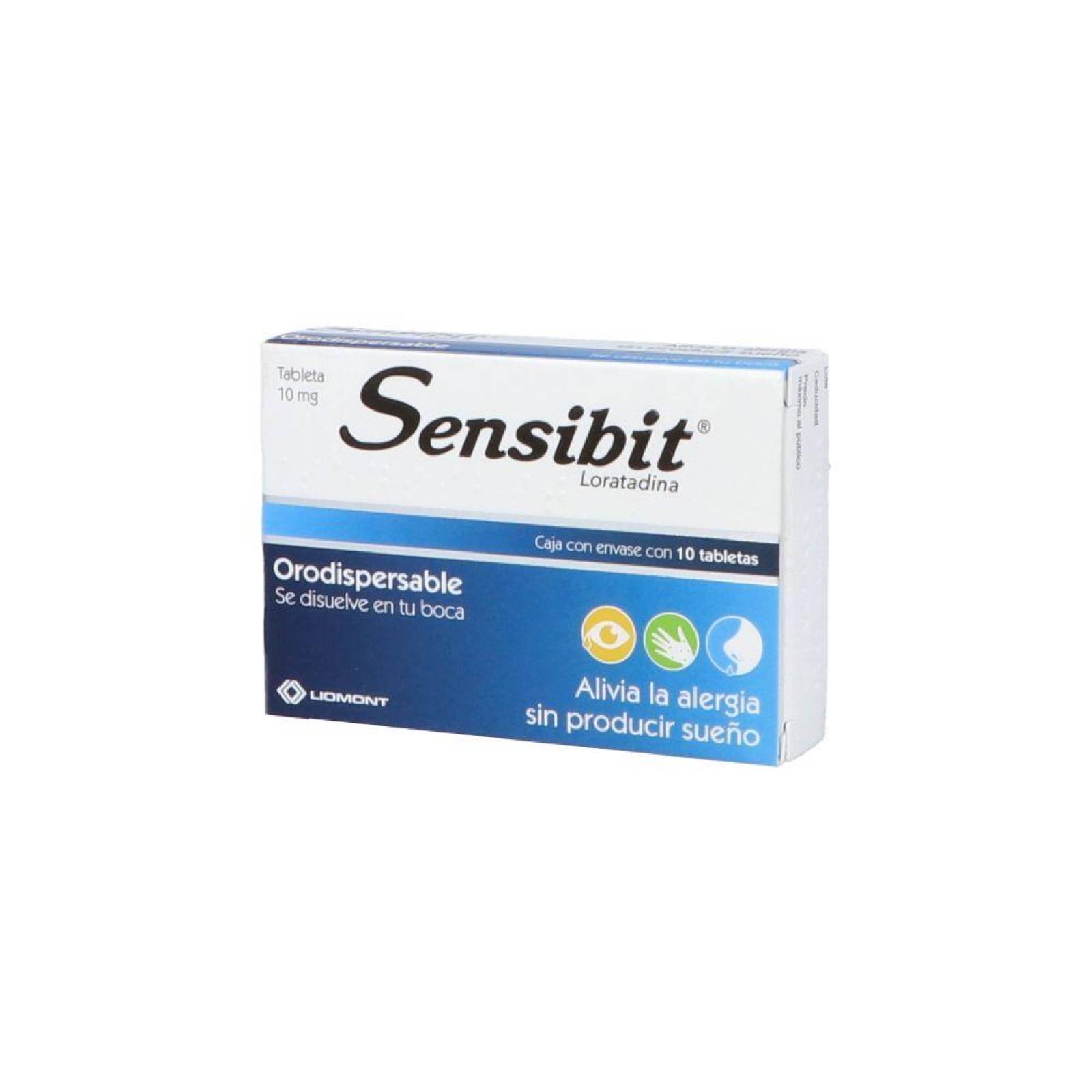 Sensibit Orodispersables 10 mg Caja Con 10 Tabletas
