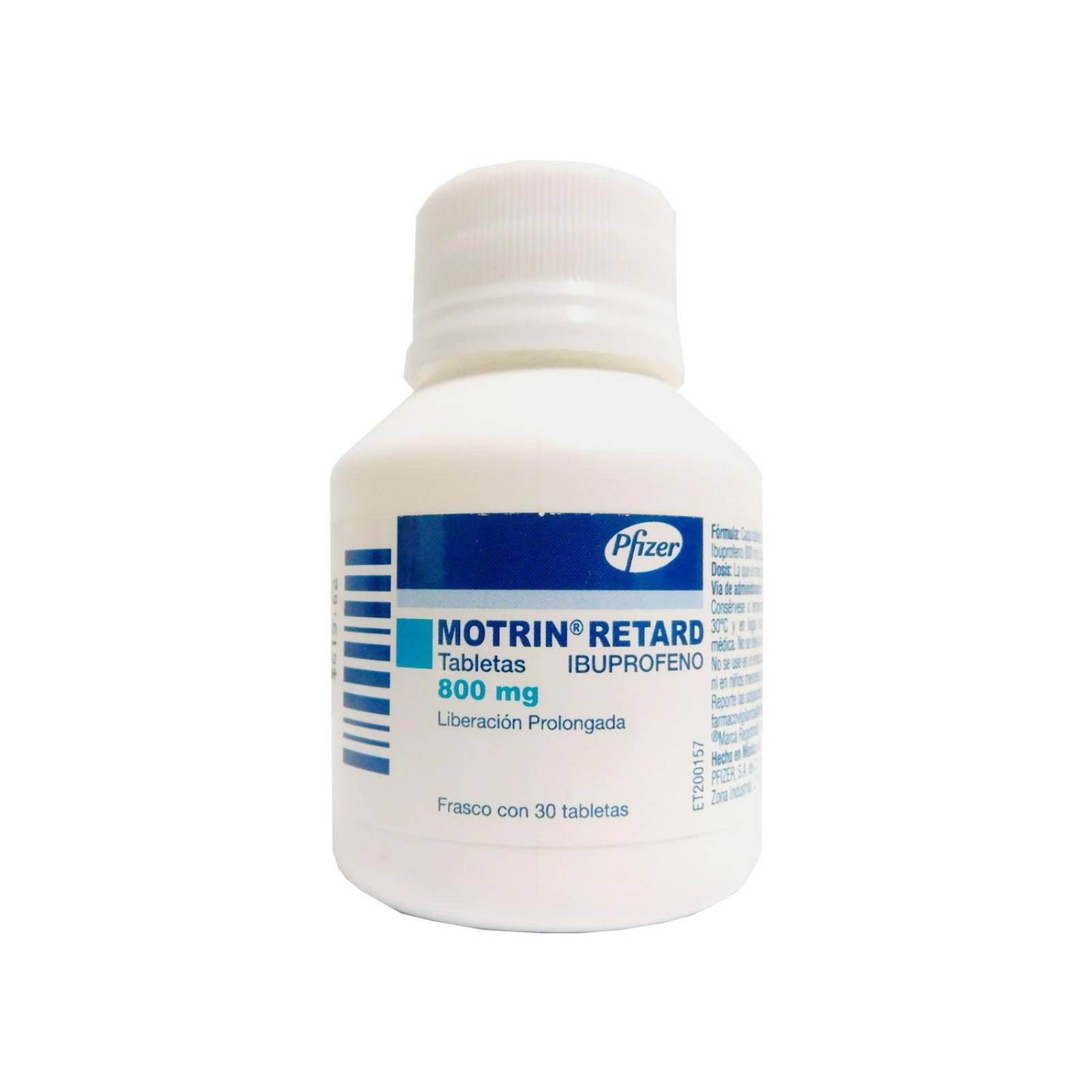 Motrin Retard 800 mg Caja Con 30 Tabletas