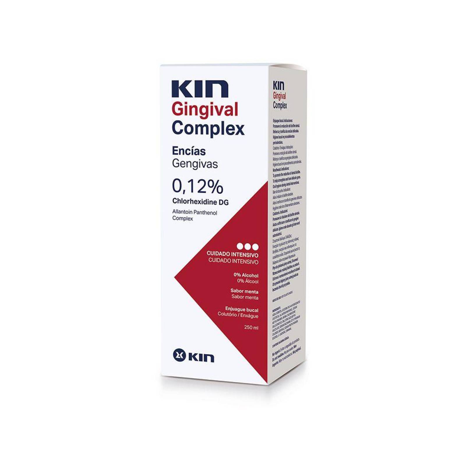 Kin Gingival Complex Caja Con Frasco Con 250 mL