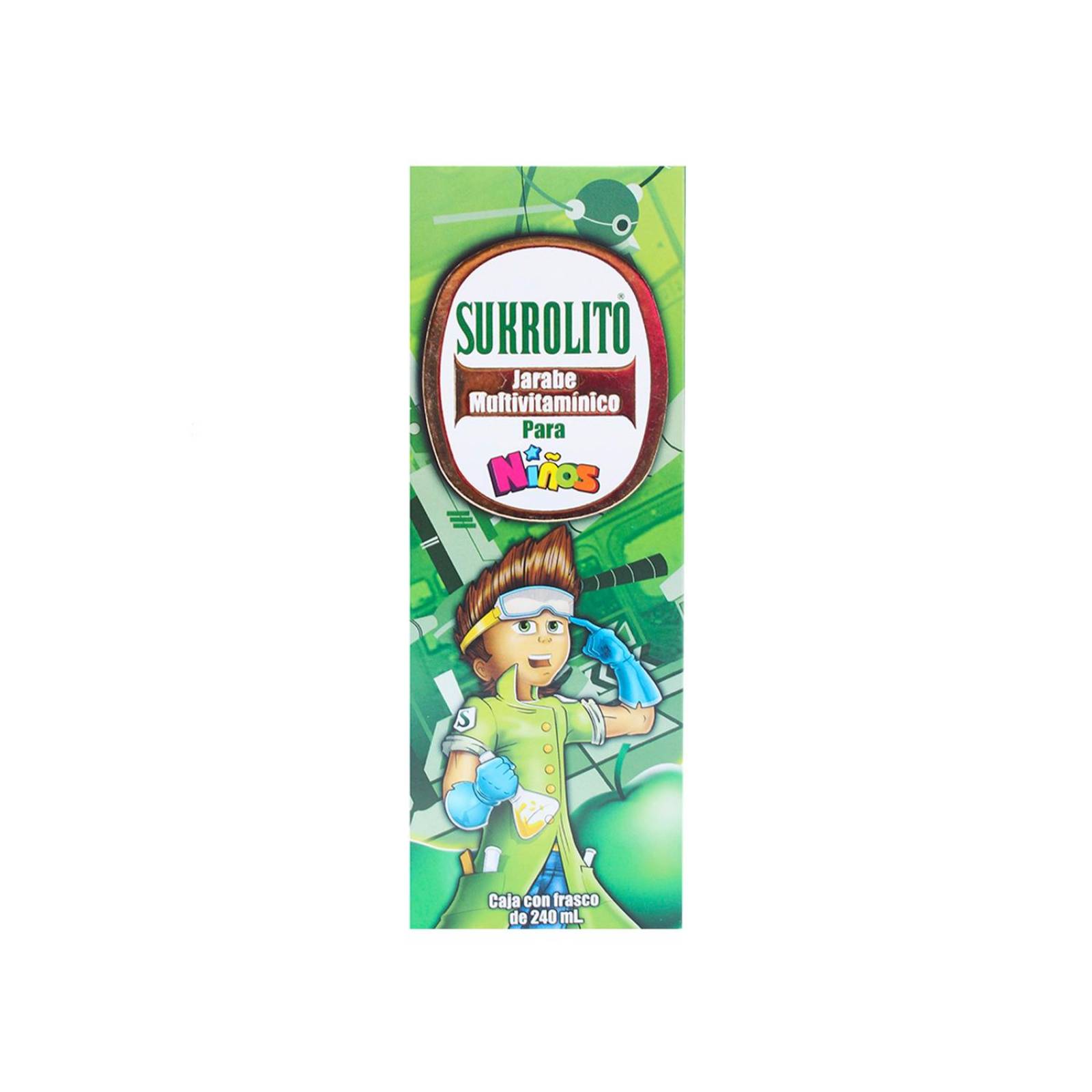 Sukrolito Jarabe Multivitamínico Caja Con Botella De 240 mL