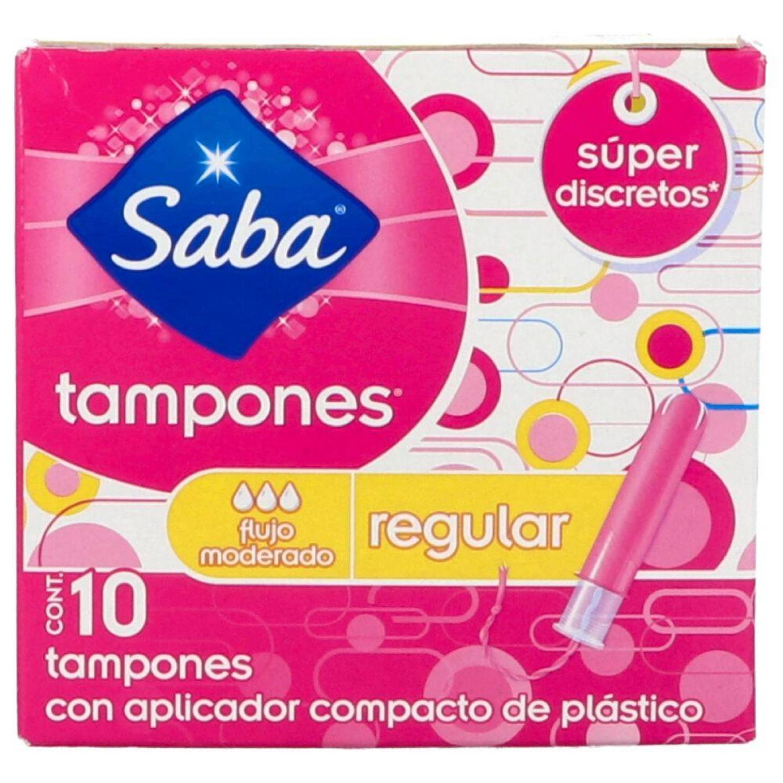 Saba Tampones Caja Con 10 Tampones
