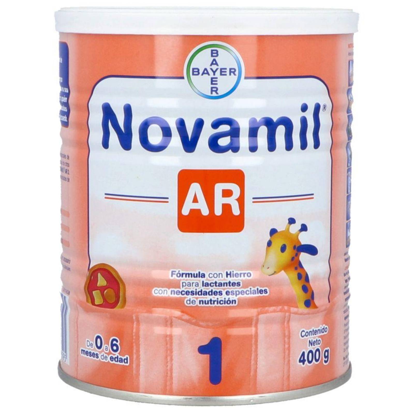 Novamil AR 1 0-6 Meses Lata Con 400 g