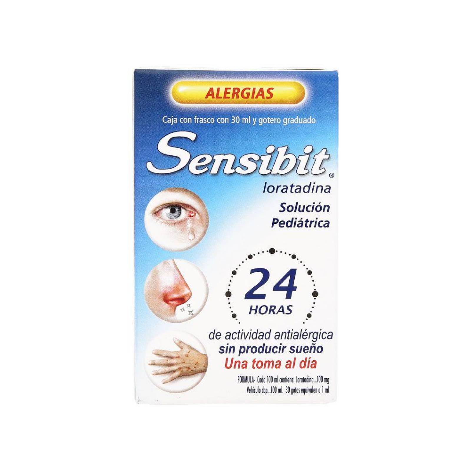 Sensibit Solución Pediátrica 1 mg Caja Con Frasco Con 30 mL