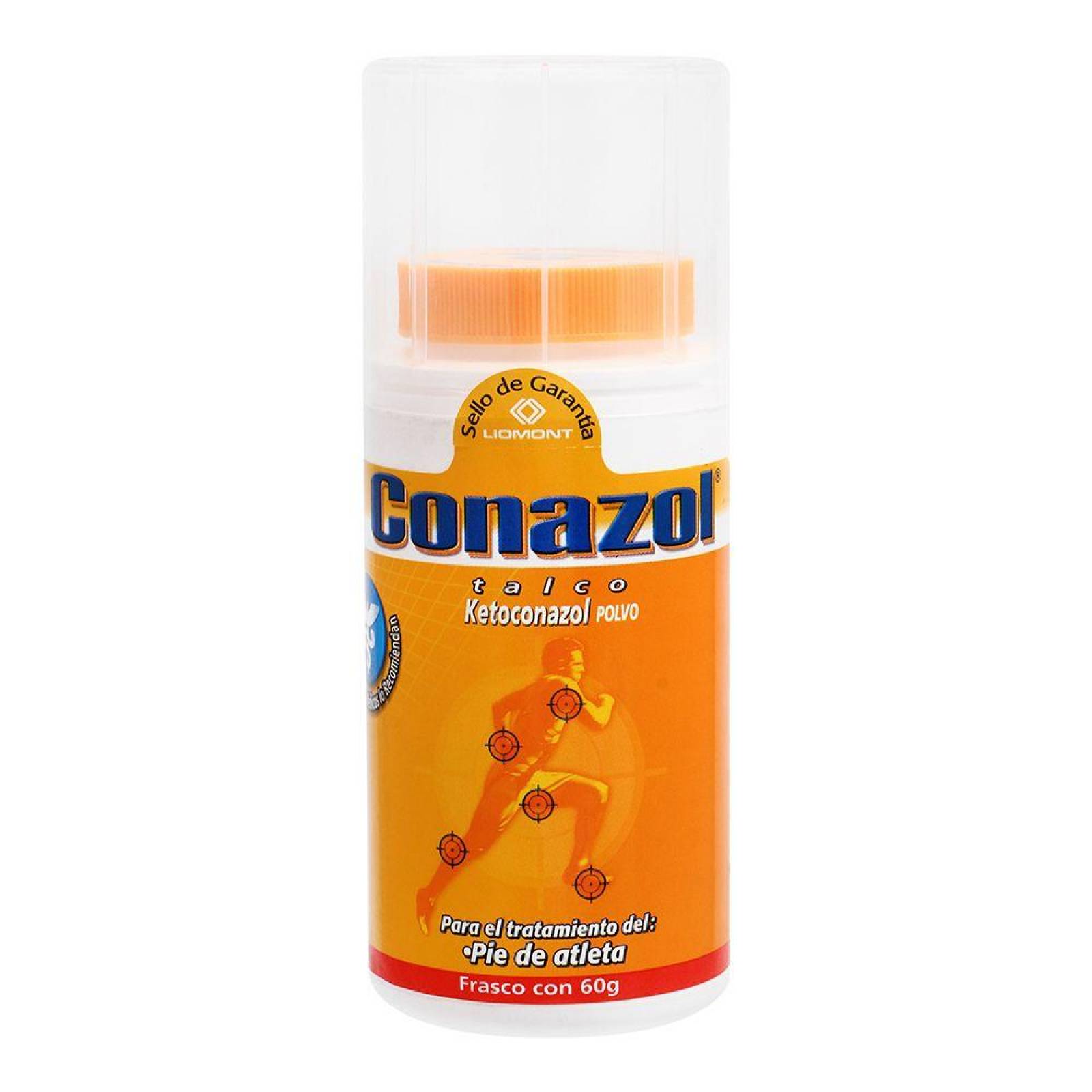 Conazol talco Frasco Con Polvo De 60 g