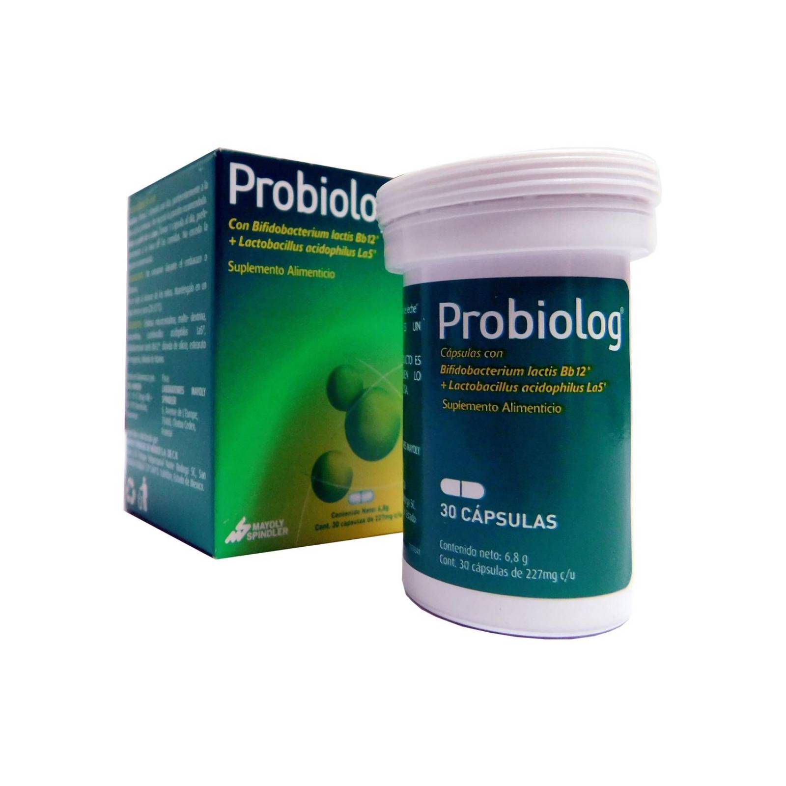 Probiolog 230 mg Caja Con Frasco Con 30 Cápsulas