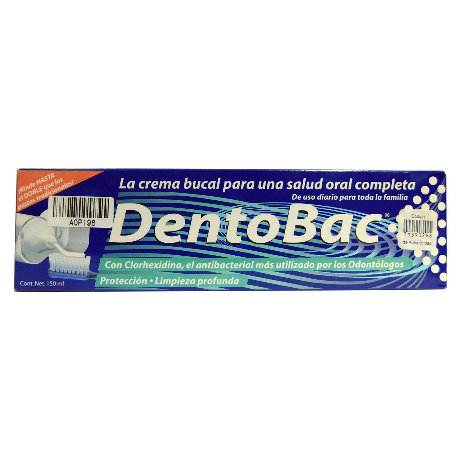 Dentobac Caja Con Tubo Con 150 mL
