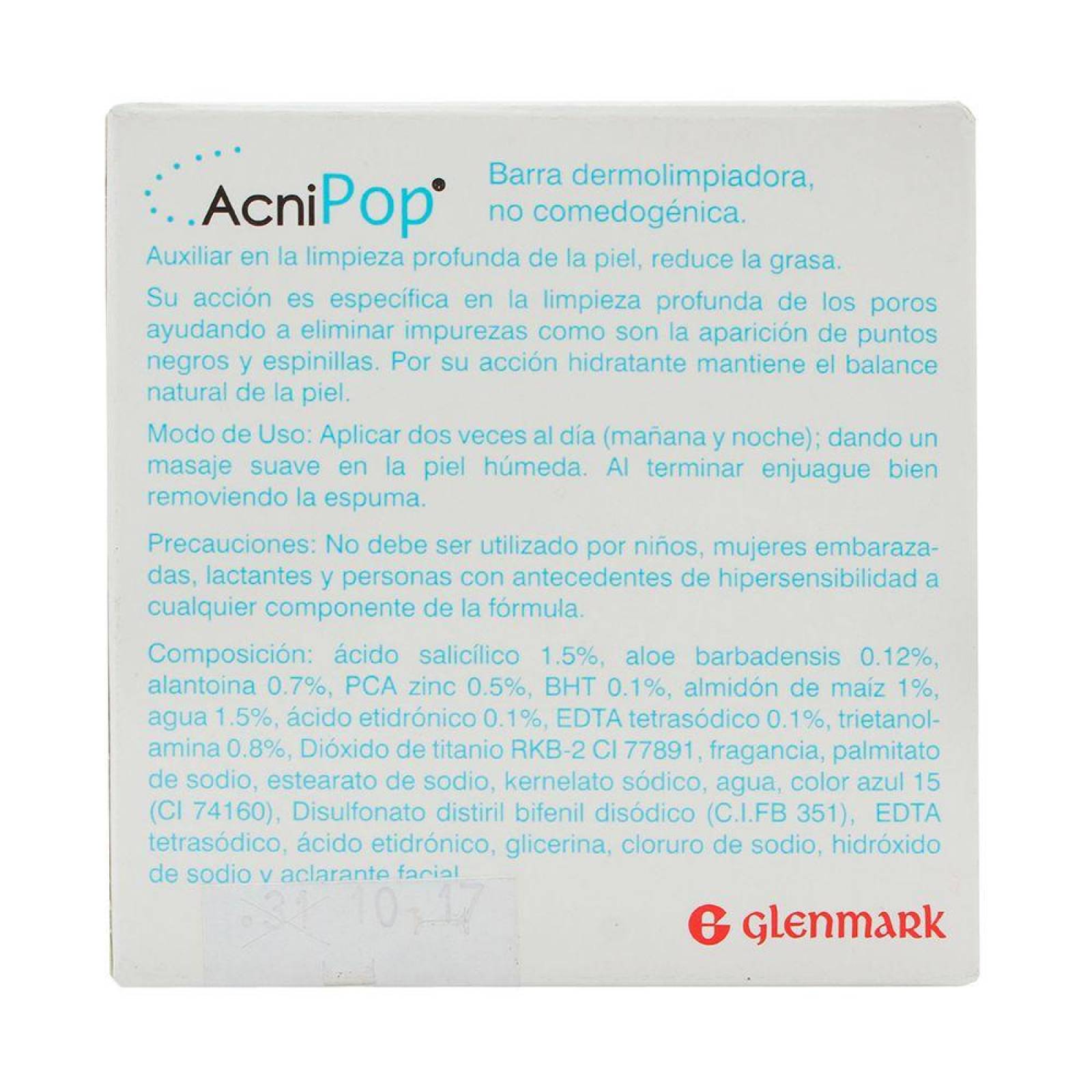 Acnipop Caja Con Barra Con 90 g