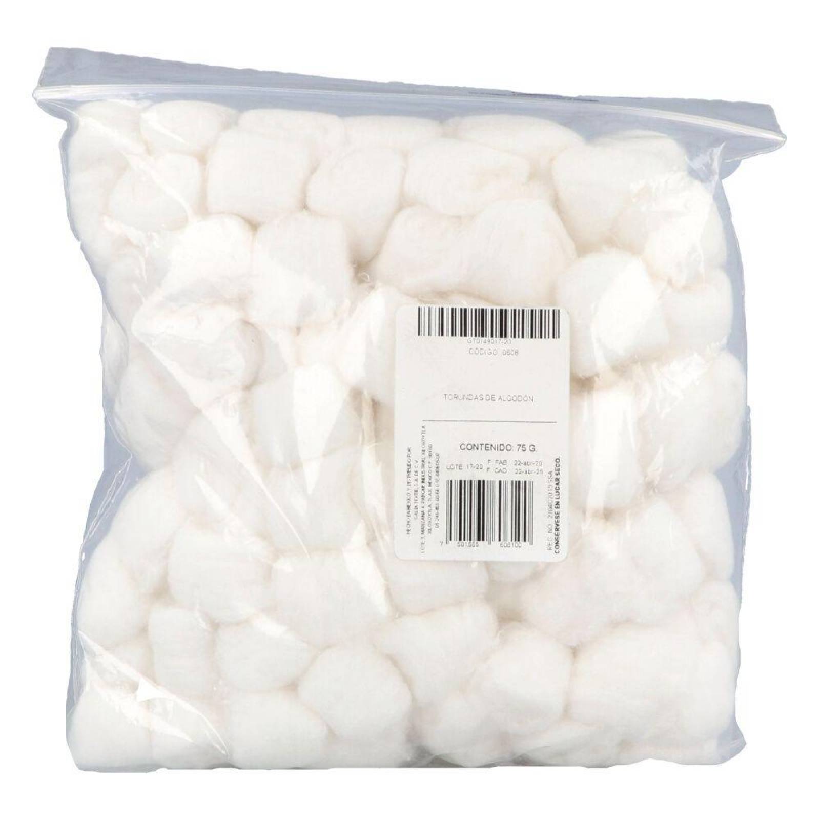 Galia Algodón Torundas Empaque con 75 g