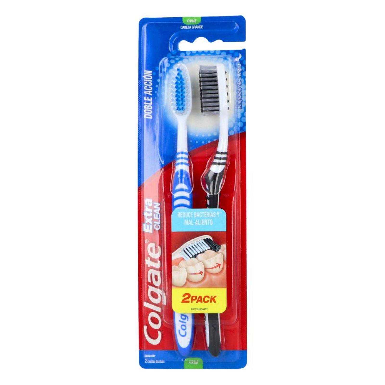 Cepillo Dental Colgate Extra Clean Mediano Empaque Con 1 Pieza