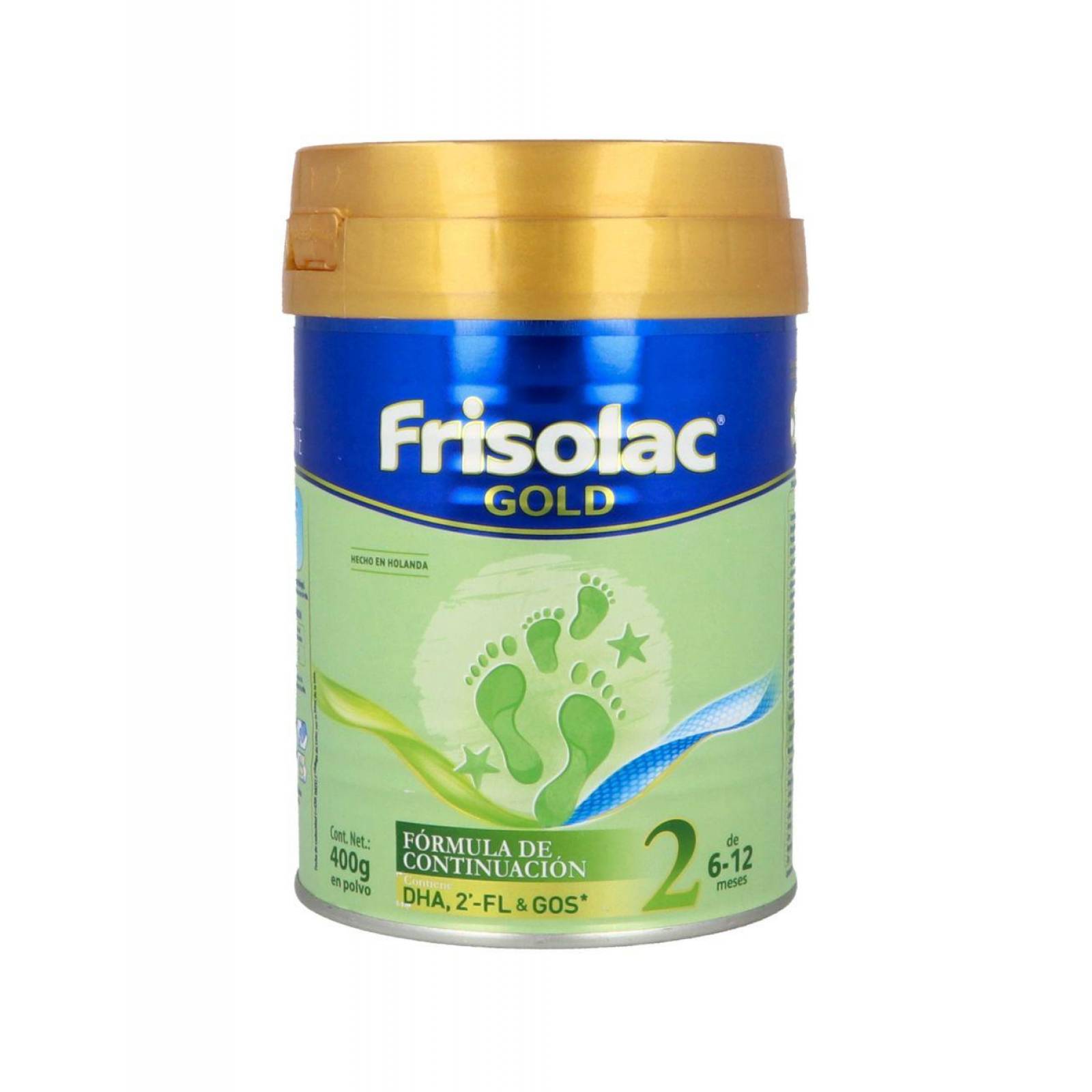 Frisolac Gold Fórmula De Continuación Etapa 2 Lata Con 400 g