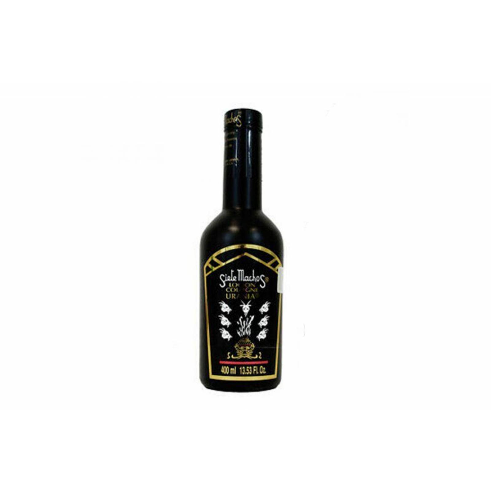 SIETE MACHOS LOCION COLOGNE FRASCO CON 400 ML