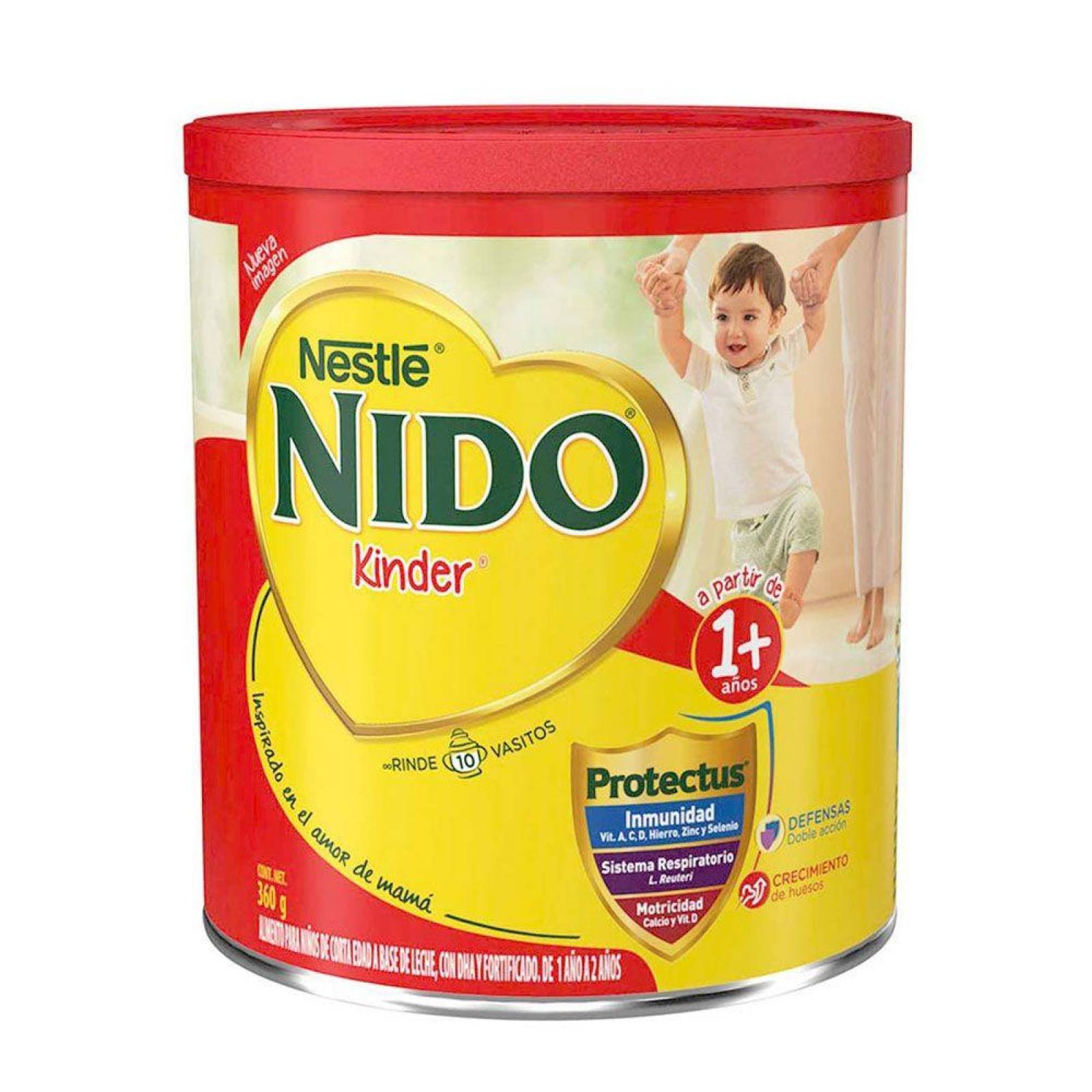 Nido 1+ Kinder 360 g Lata Con Leche En Polvo