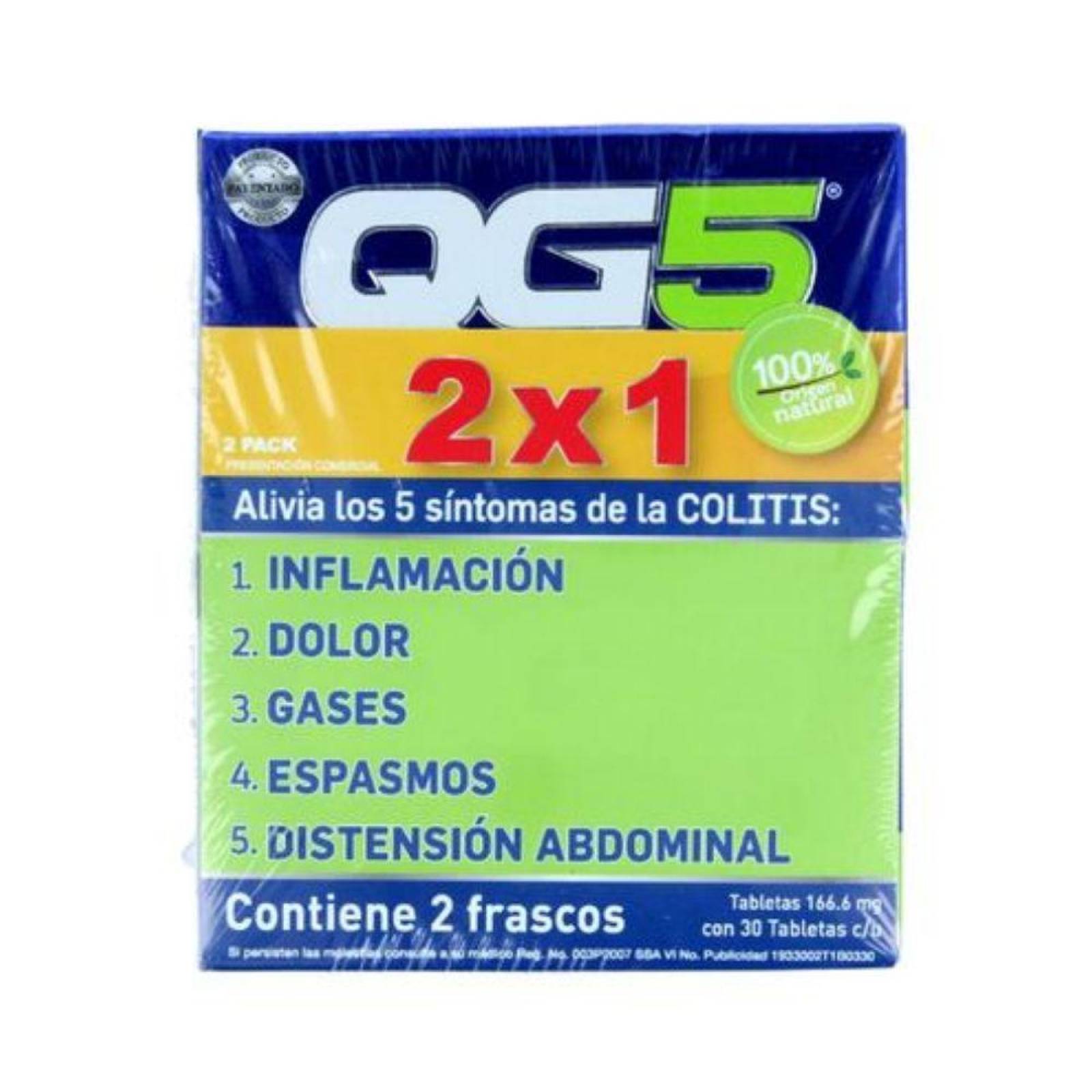 QG5 Caja Con 30 Tabletas DuoPack
