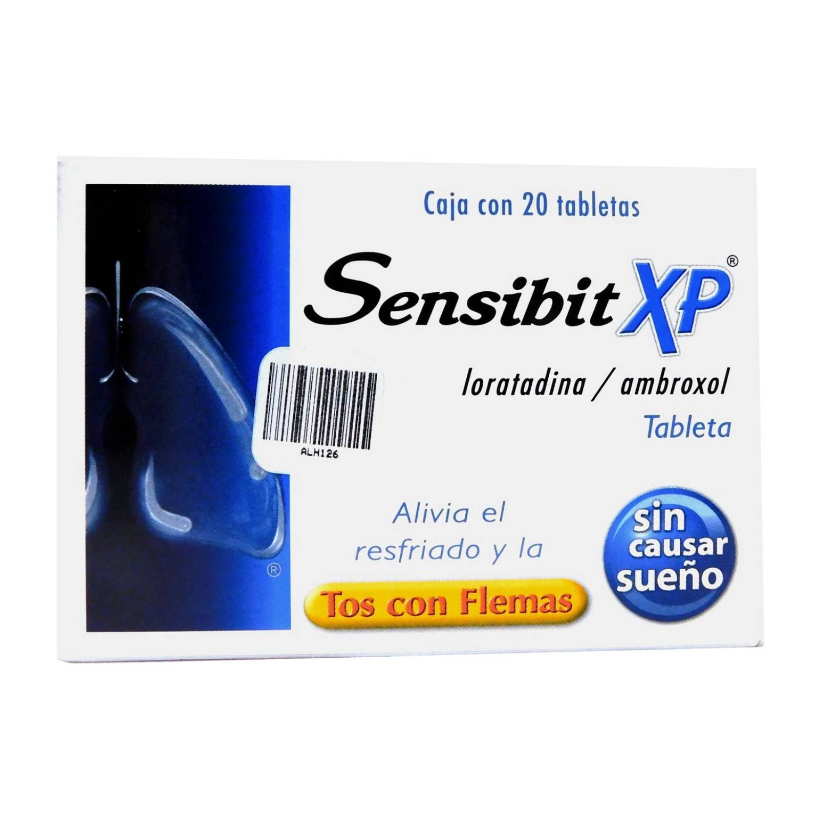 Sensibit XP 5mg/30mg Caja Con 20 Tabletas