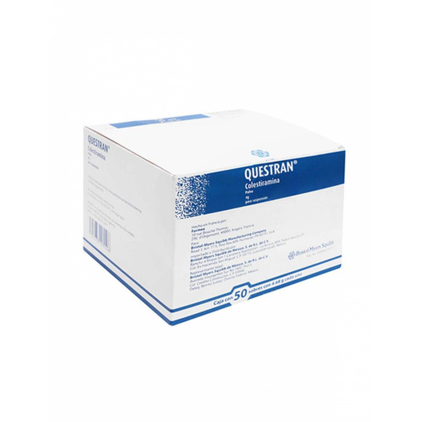 Questran Polvo 4 g Caja con 50 Sobres