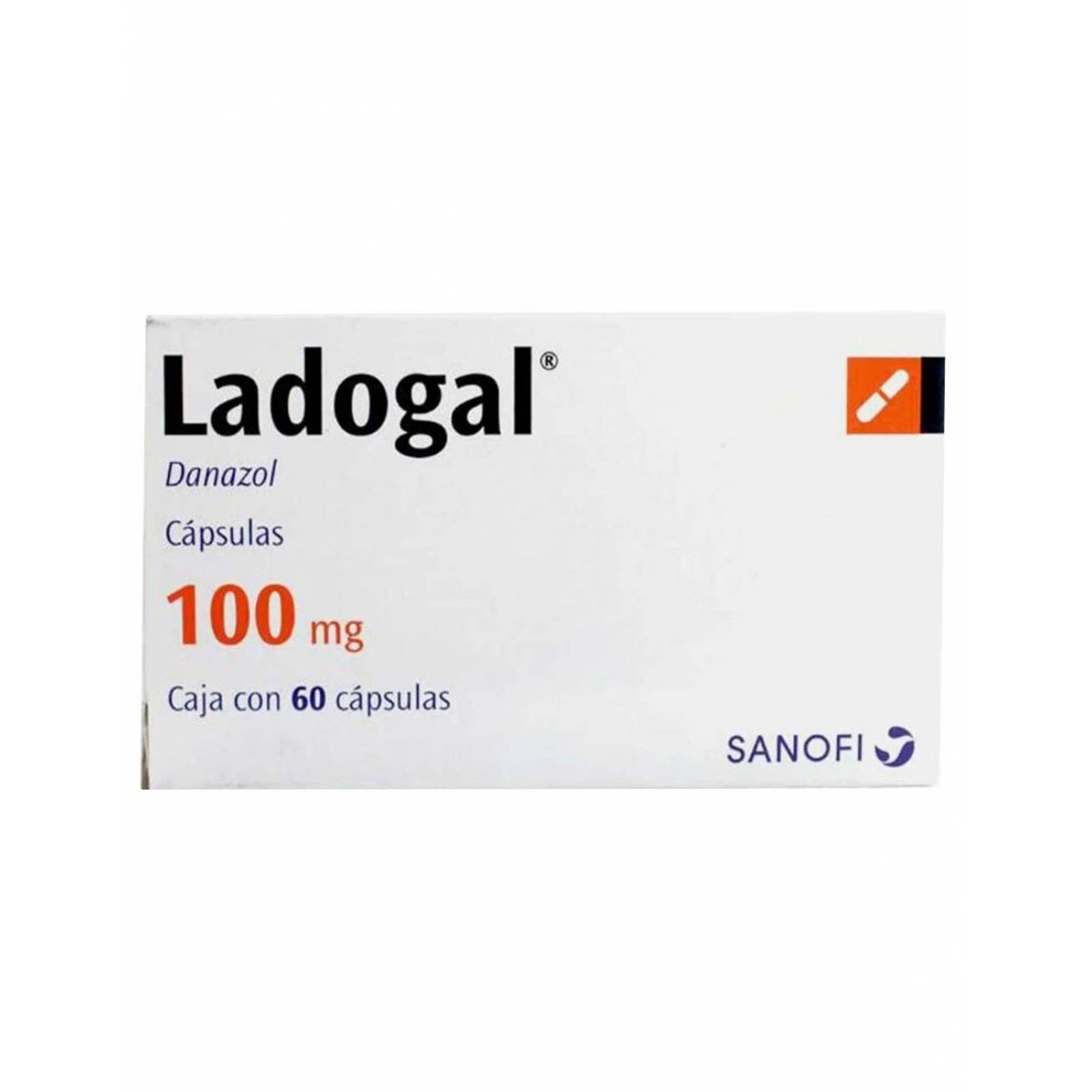 Ladogal 100 mg Caja Con 60 Cápsulas