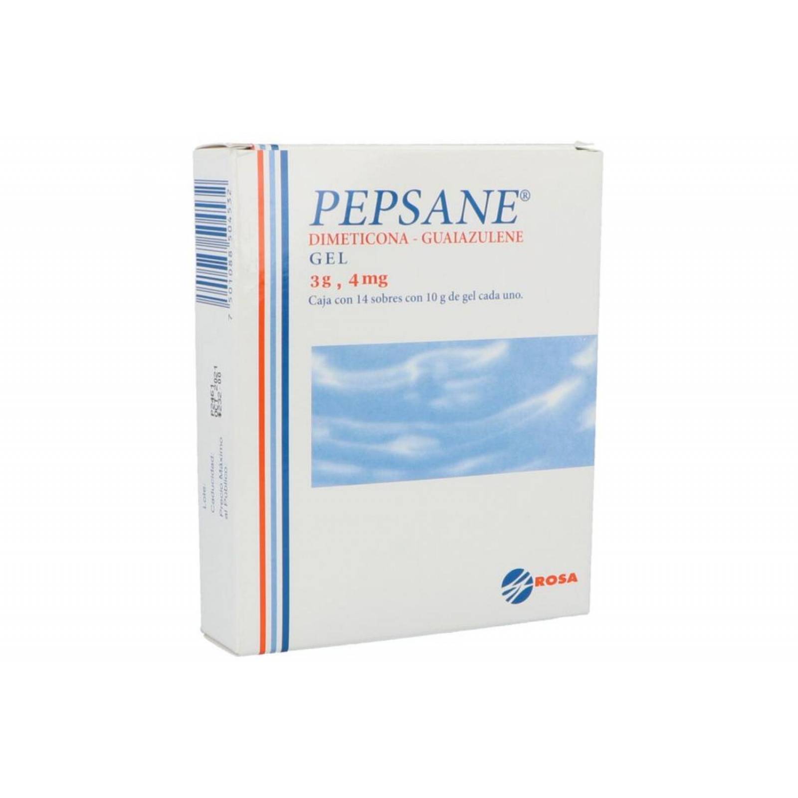 Pepsane 3g/4mg Gel Caja Con 14 Sobres