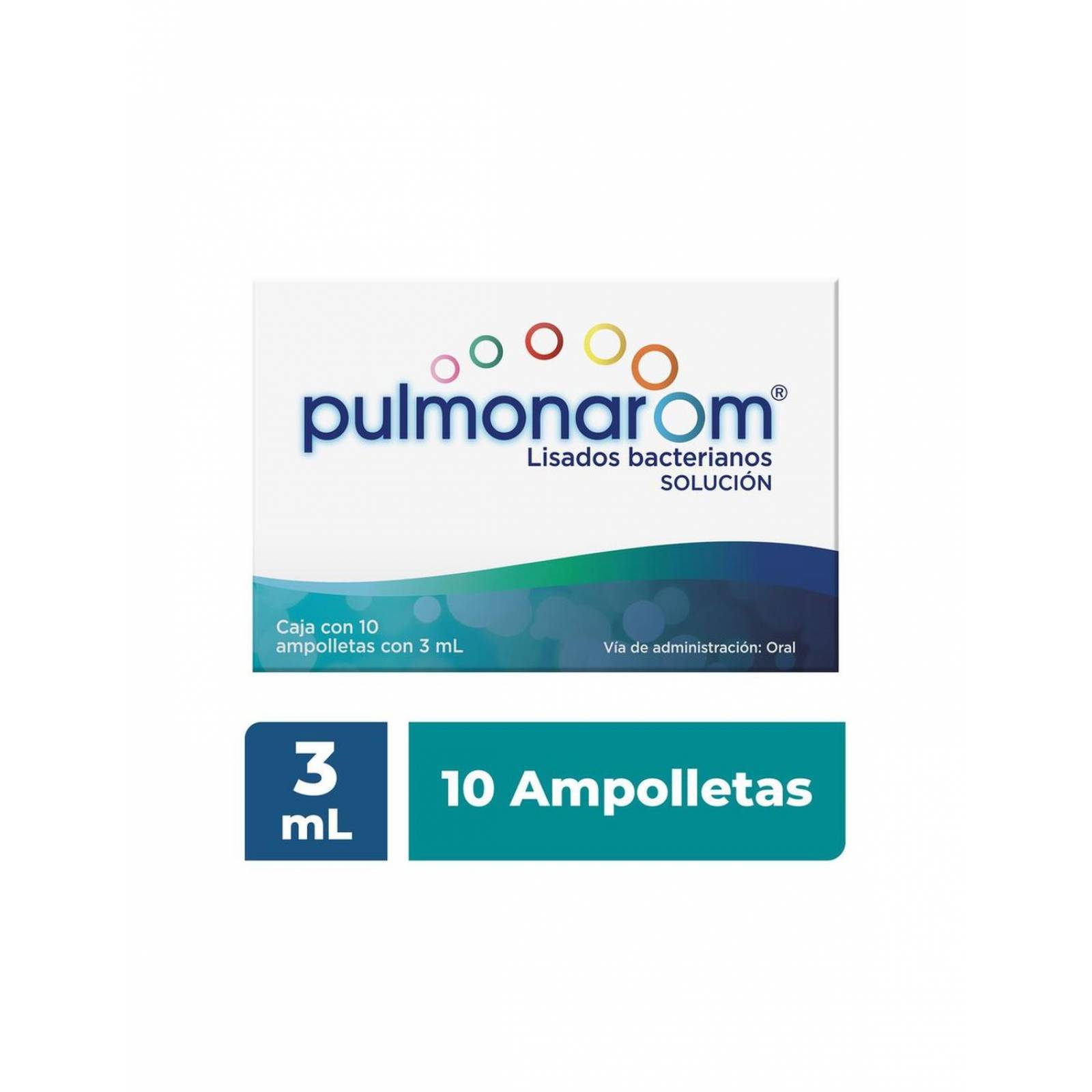 Pulmonarom Caja Con 10 Ampolletas 3 mL