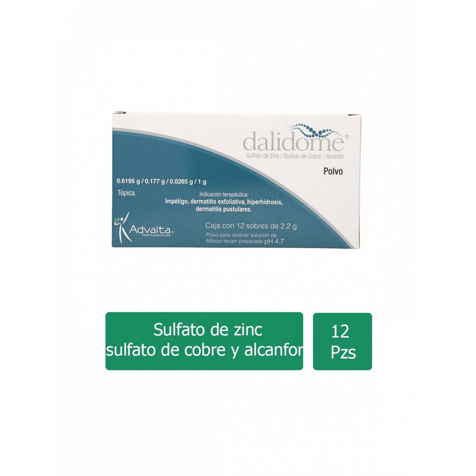 Dalidome Caja Con 12 Sobres Con 2.2 g Cada Uno