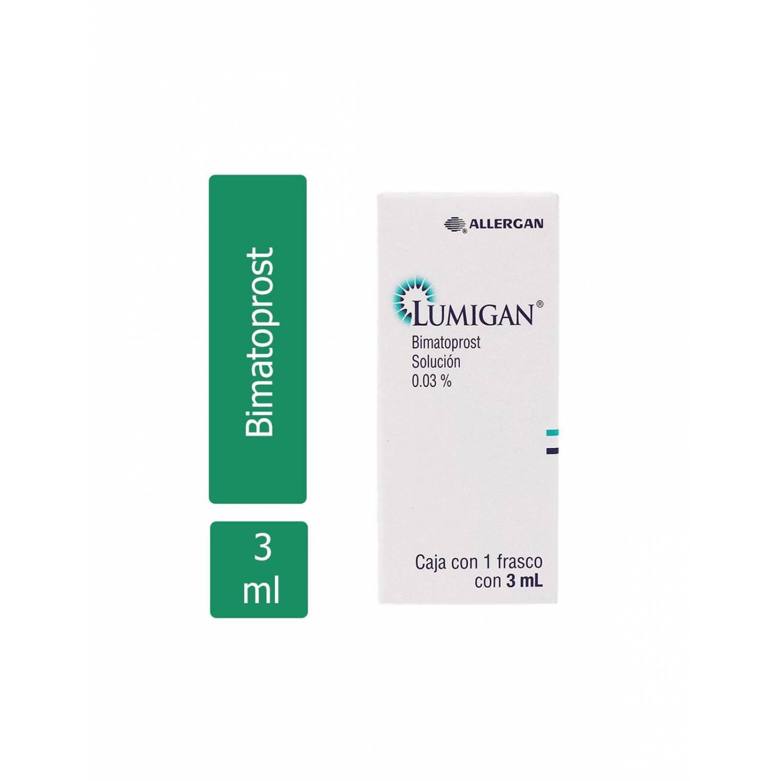 Lumigan 0.03 % Caja con Frasco con 3 mL