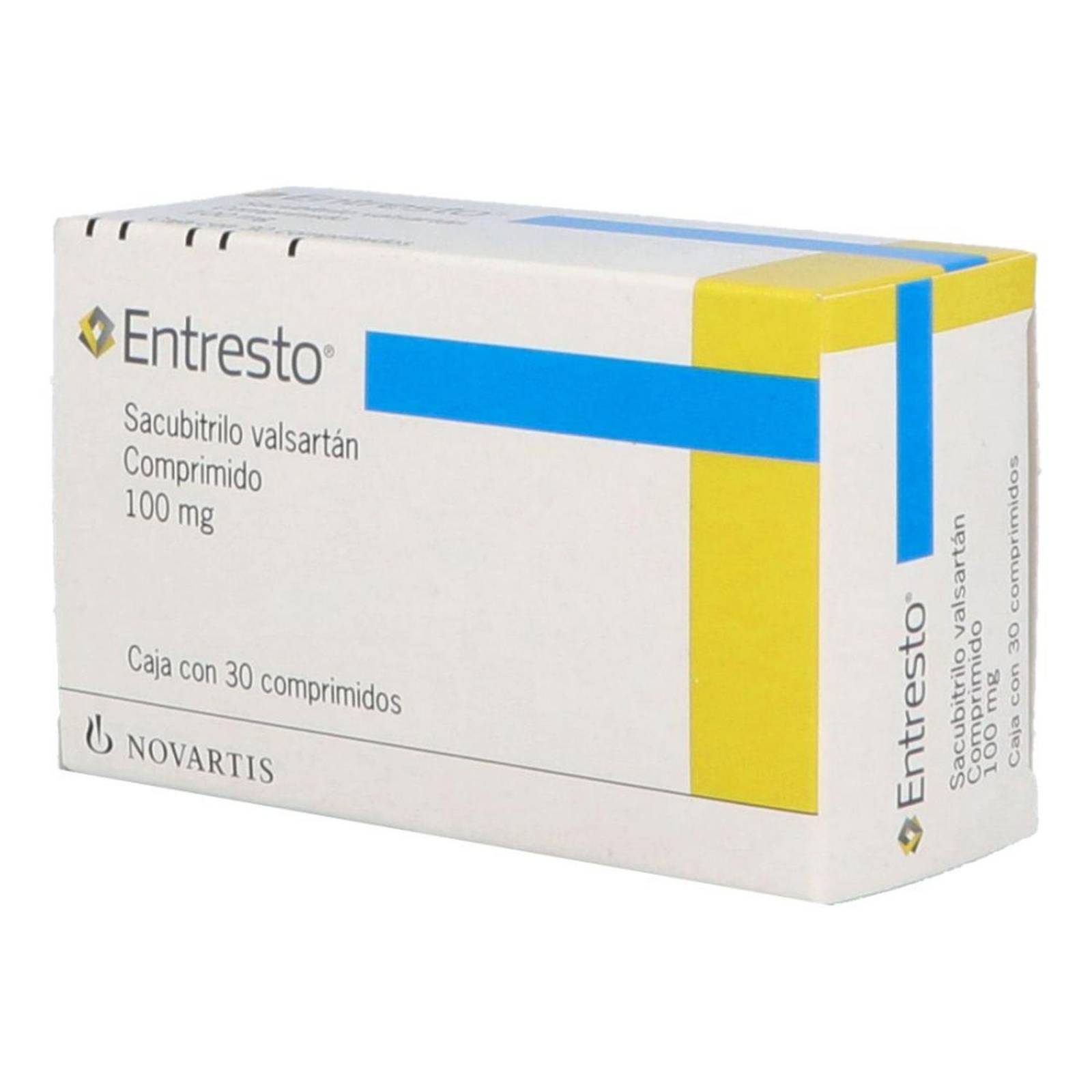 Entresto 100 mg Caja Con 30 Comprimidos