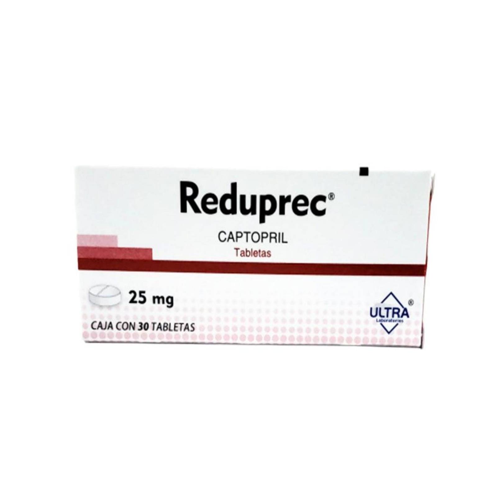 Reduprec 25 mg Caja Con 30 Tabletas