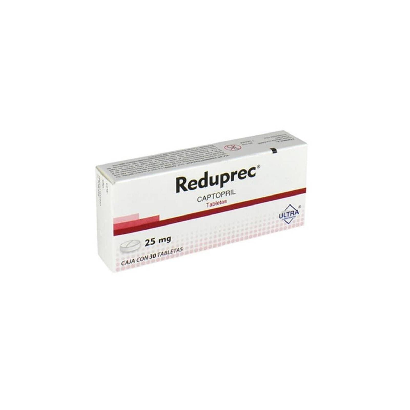 Reduprec 25 mg Caja Con 30 Tabletas