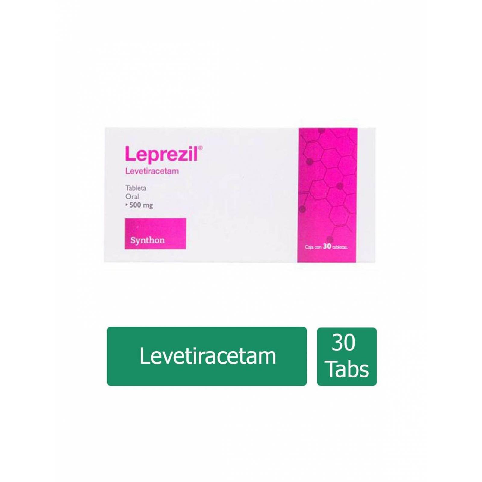 Leprezil 500 mg Caja 30 Tabletas