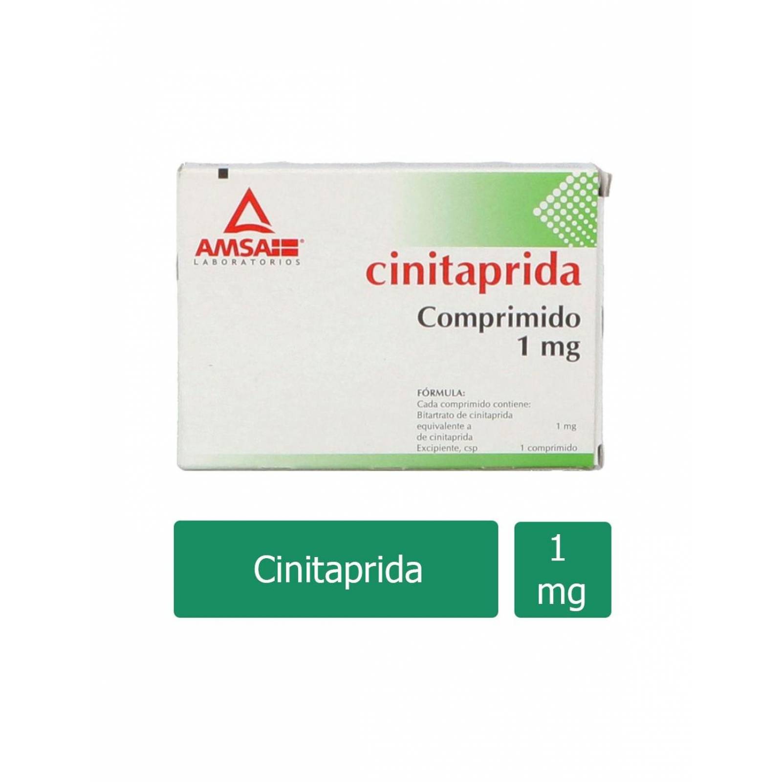 Cinitaprida 1Mg Cpr 25 Amsa Lgen