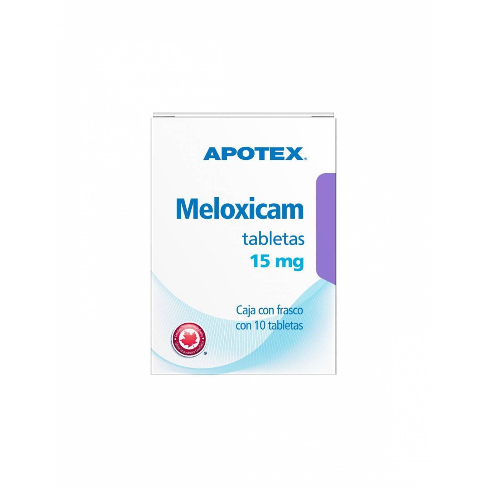 Meloxicam 15 mg Caja Con Frasco Con 10 Tabletas