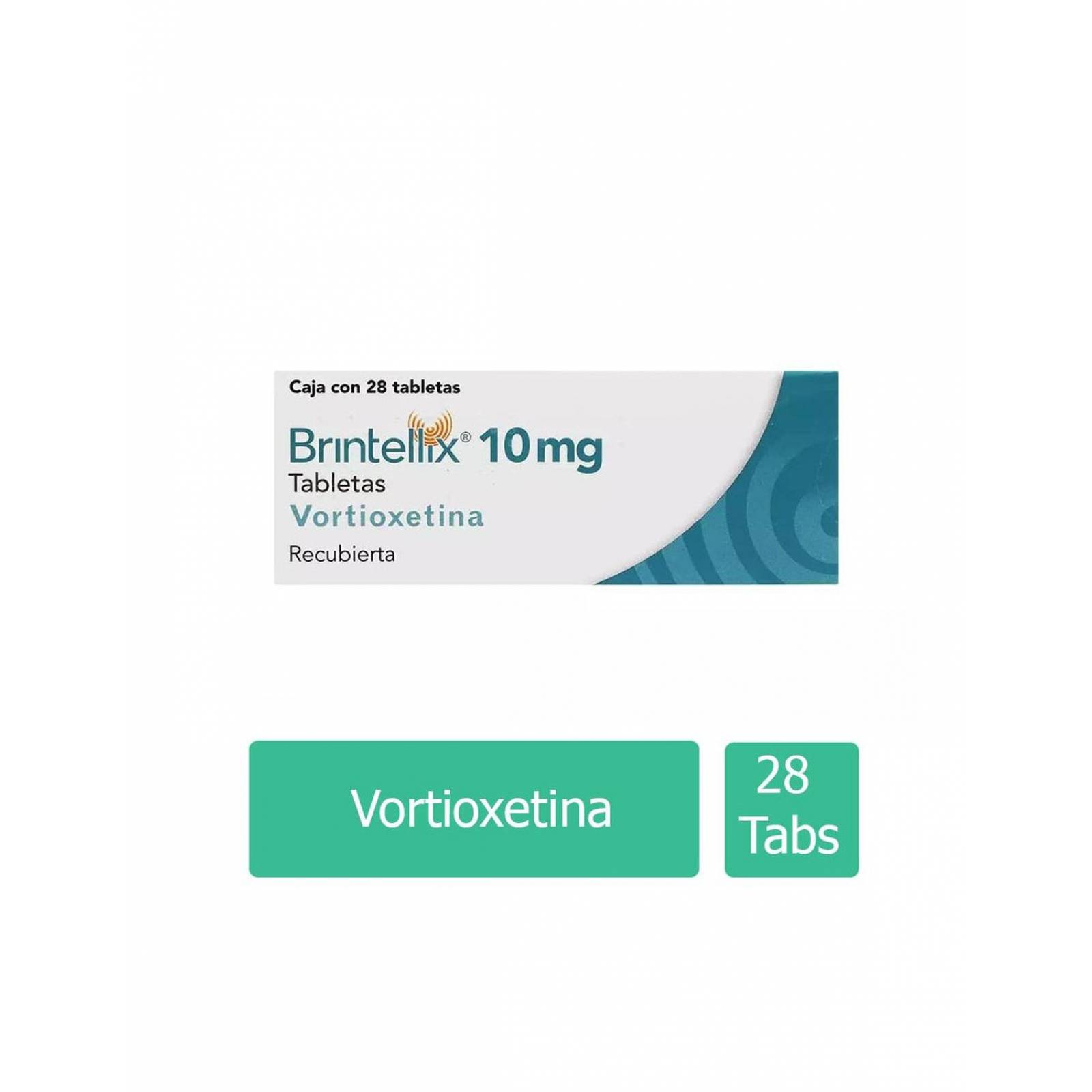 Brintellix 10 mg Caja Con 28 Tabletas