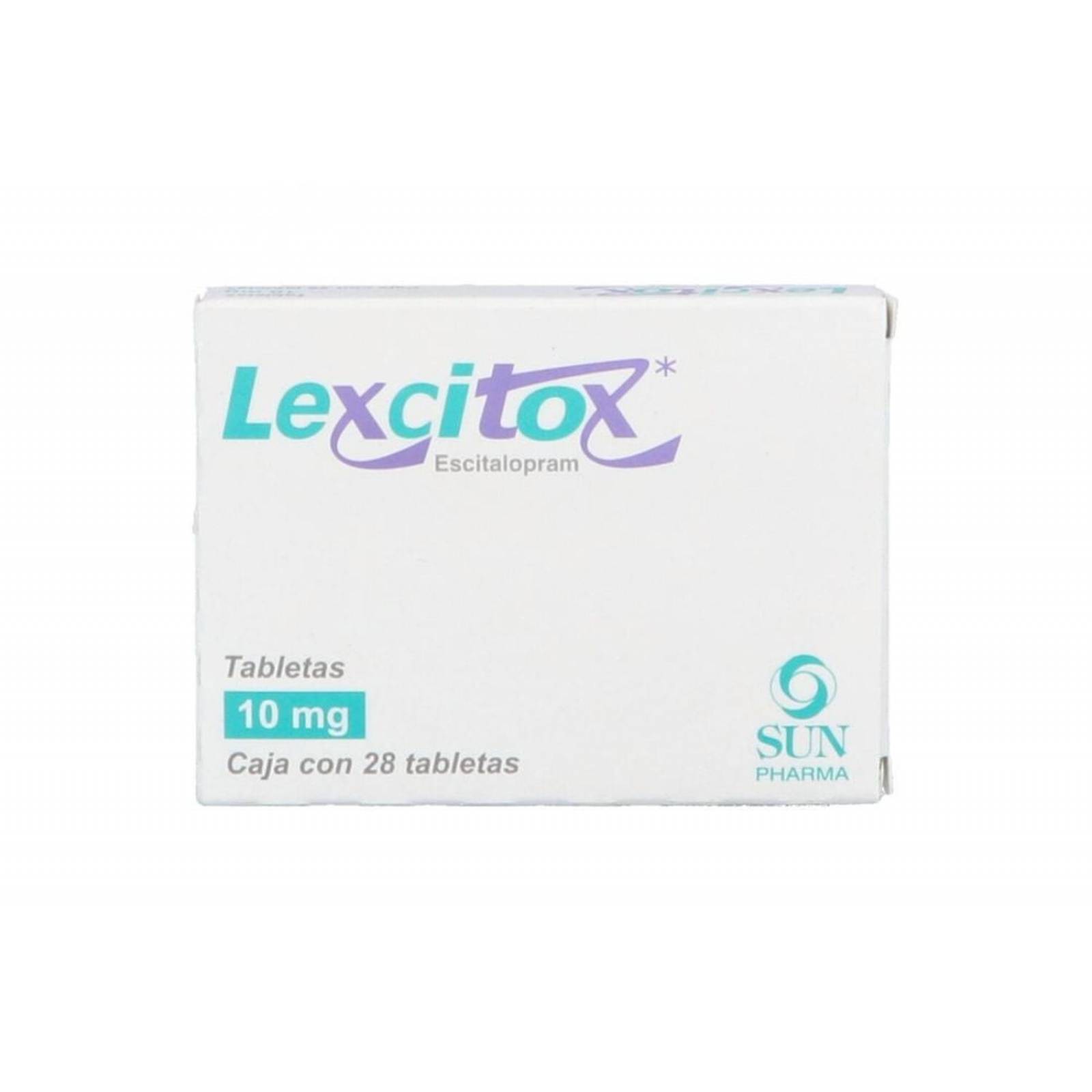 Lexcitox 10 mg Caja Con 28 Tabletas