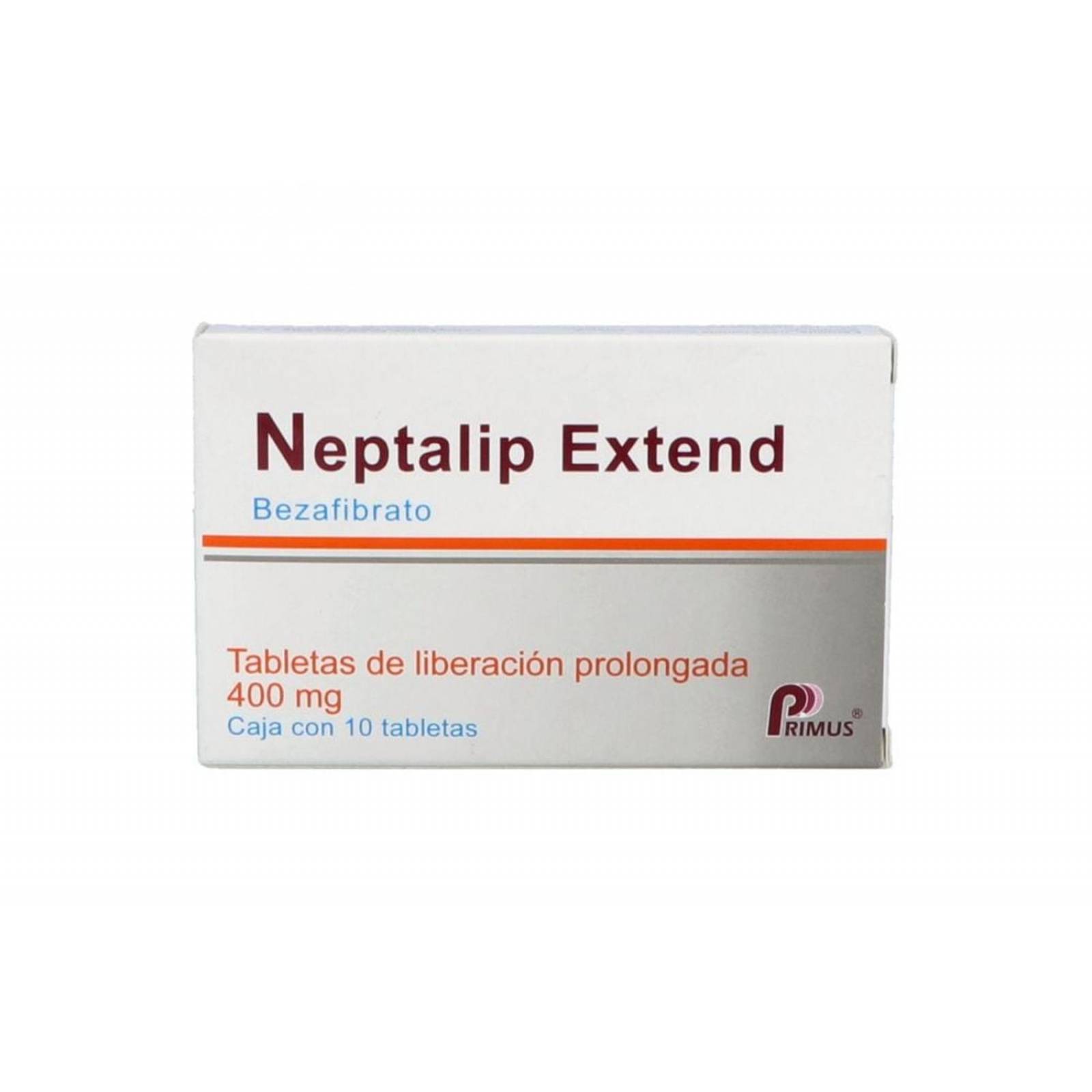 Neptalip Extend 400 mg Caja Con 10 Tabletas
