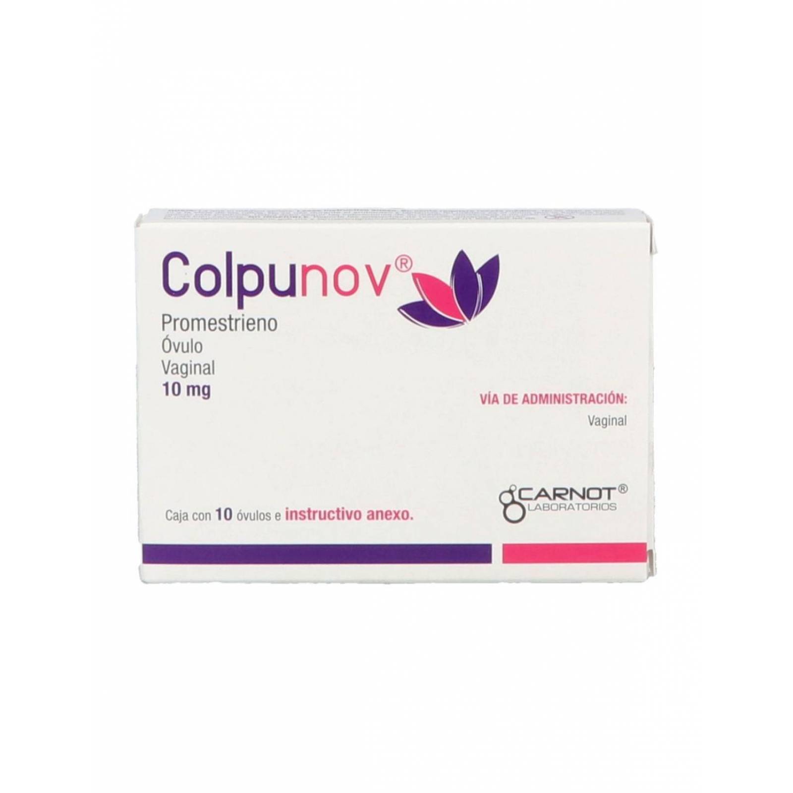 Colpunov 10 mg Caja Con 10 óvulos