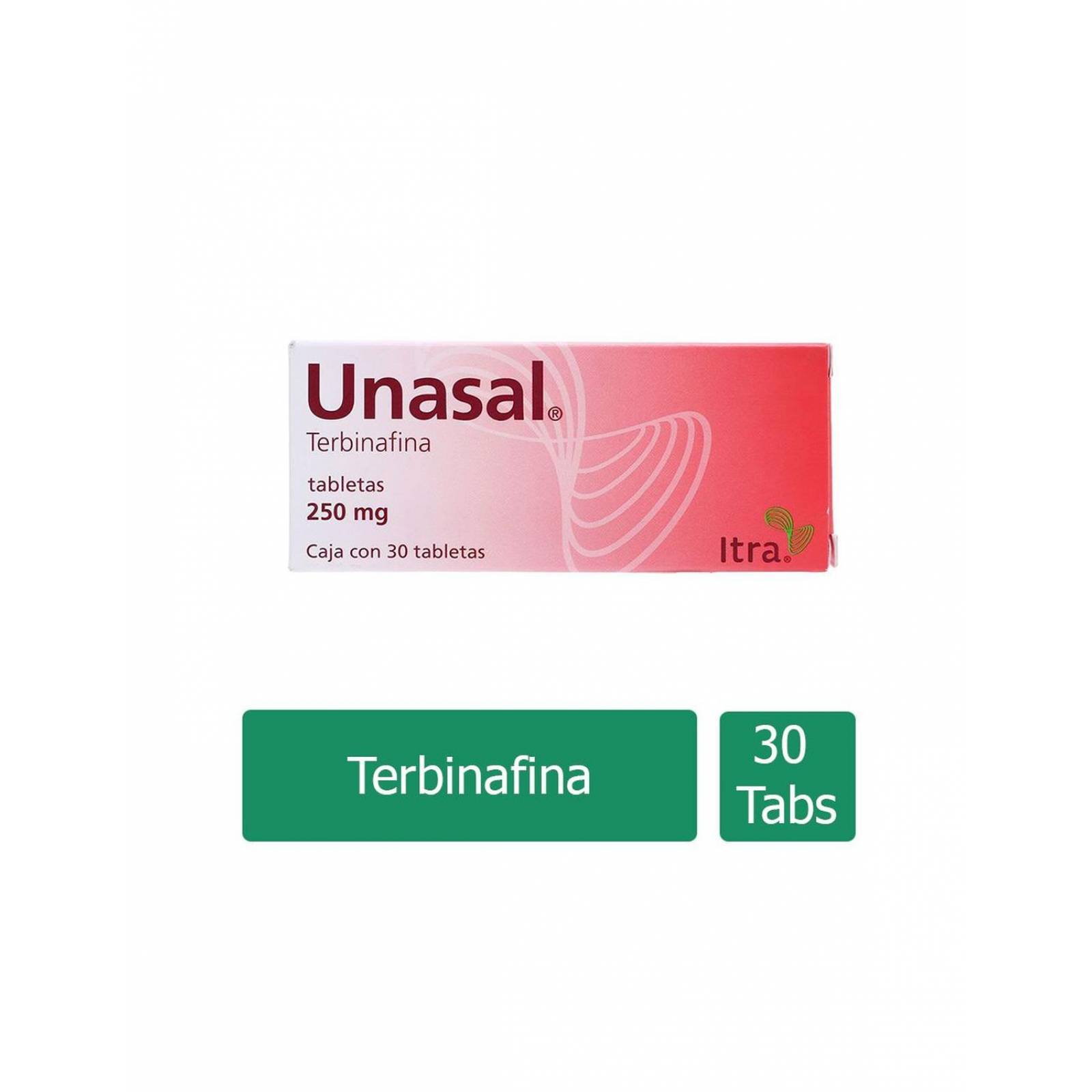 Unasal 250 mg Caja Con 30 Tabletas