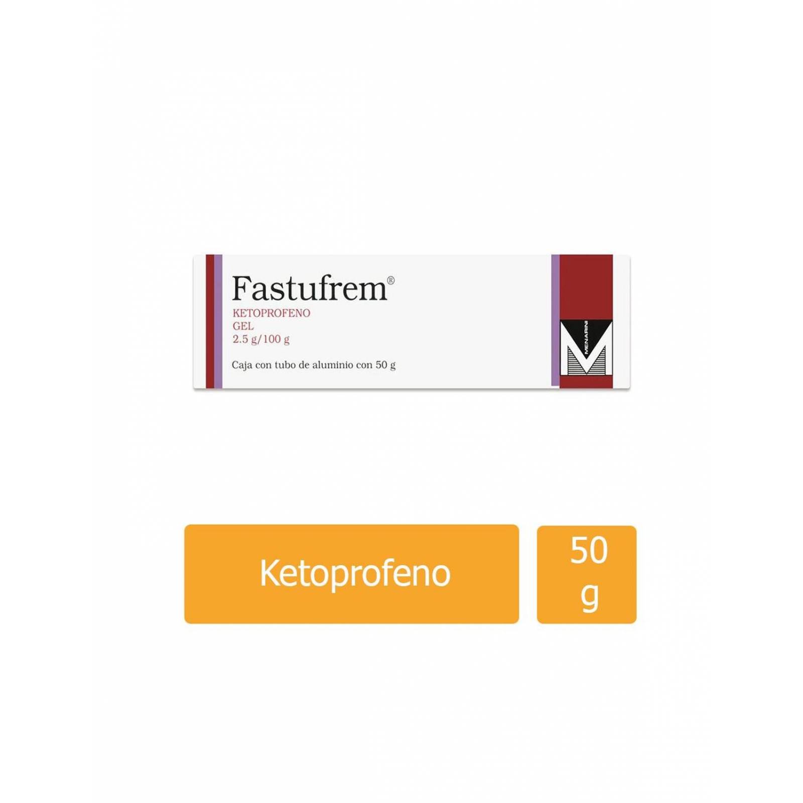 Fastufrem Gel 2.5 g/100 g Caja Con Tubo Con 50 g