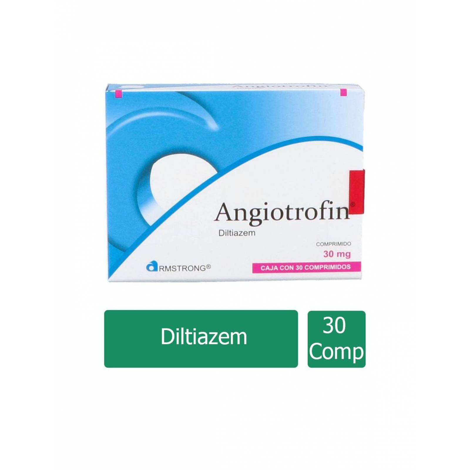 Angiotrofin 30 mg Caja Con 30 Comprimidos