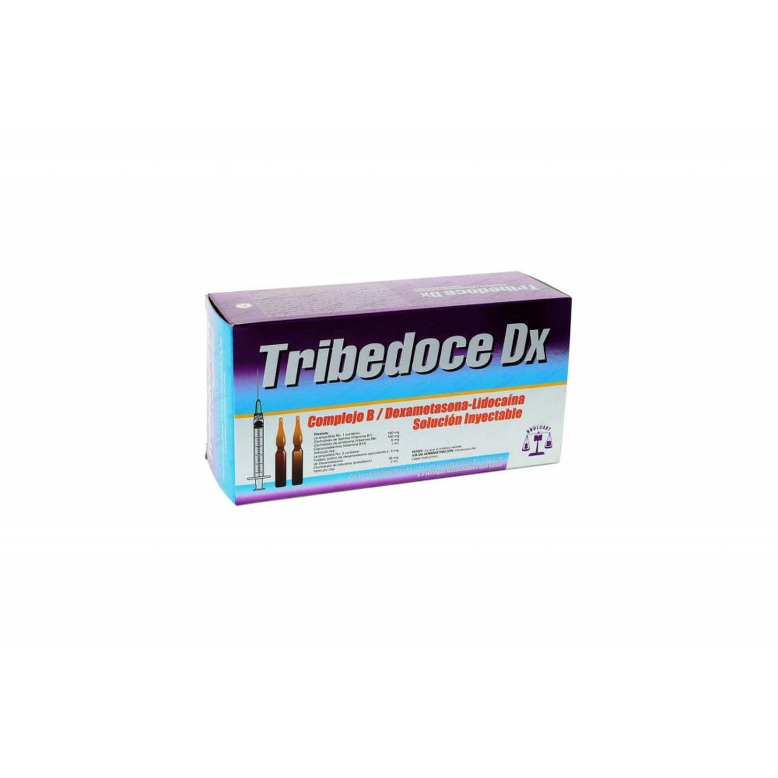 Tribedoce Dx Caja Con 3 Ampolletas Y 3 Jeringas