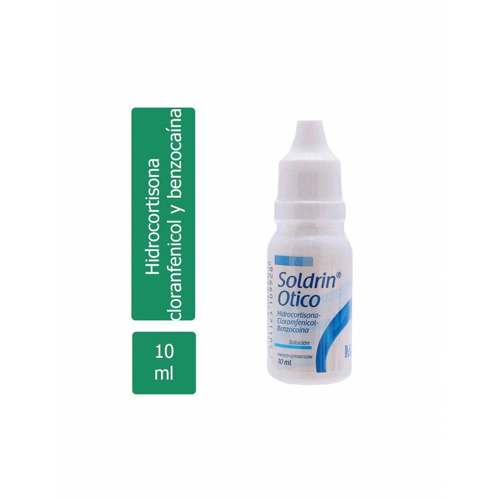 Soldrin Ótico Solución Frasco Gotero Con 10 mL