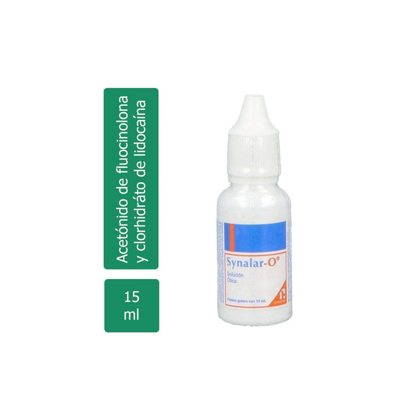 Synalar O Solución Ótica Caja Con Frasco Gotero Con 15 mL