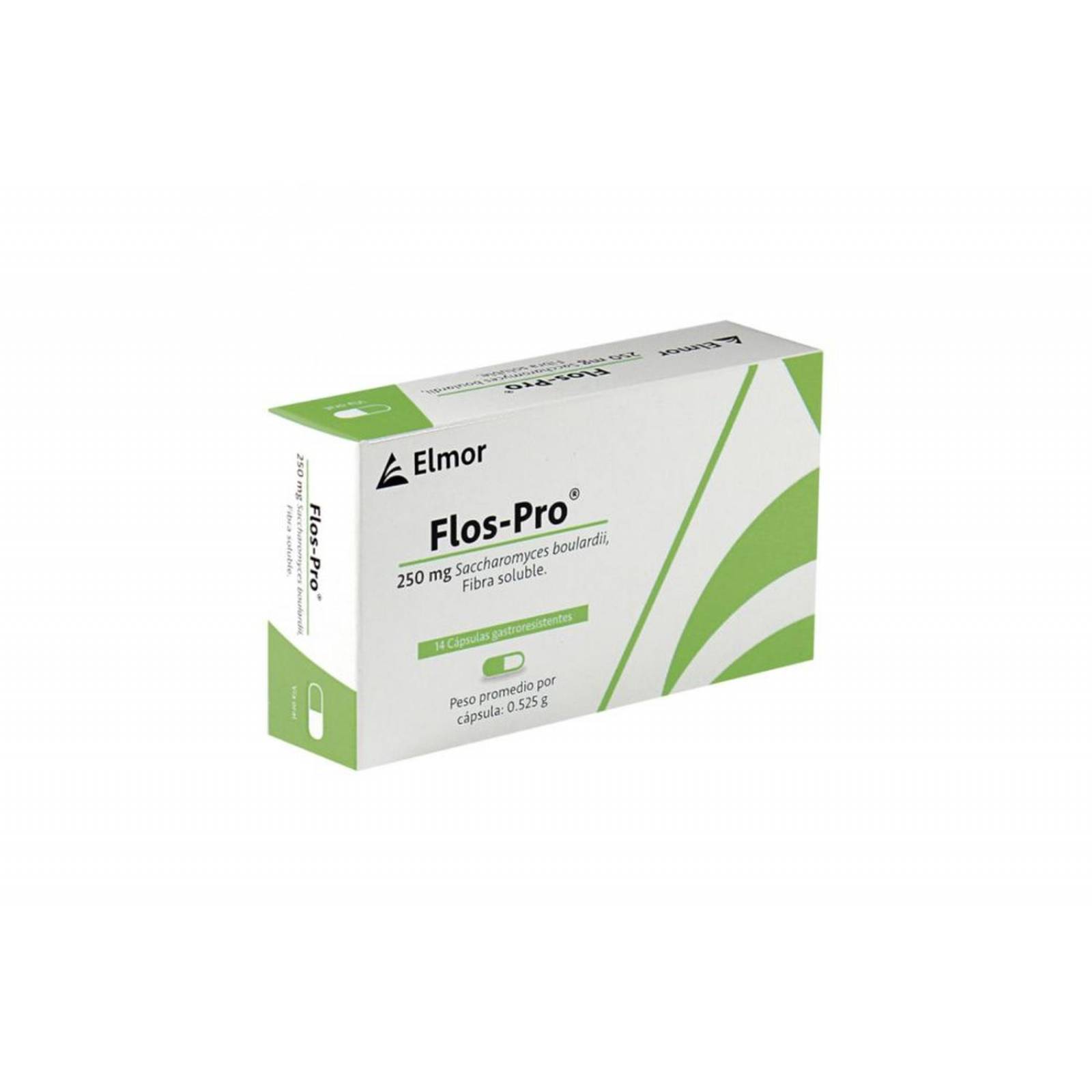 Flospro 250 mg Caja Con 14 Cápsulas