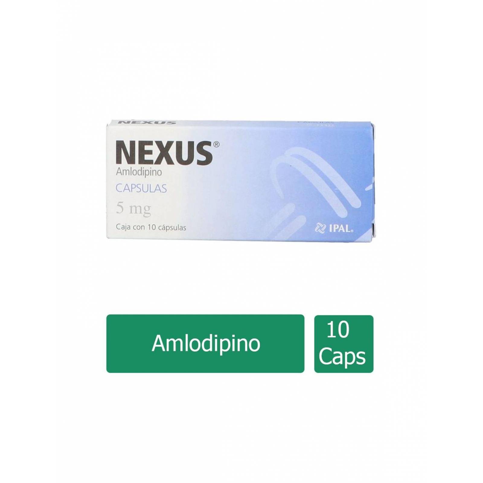 Nexus 5 mg Caja Con 10 Cápsulas