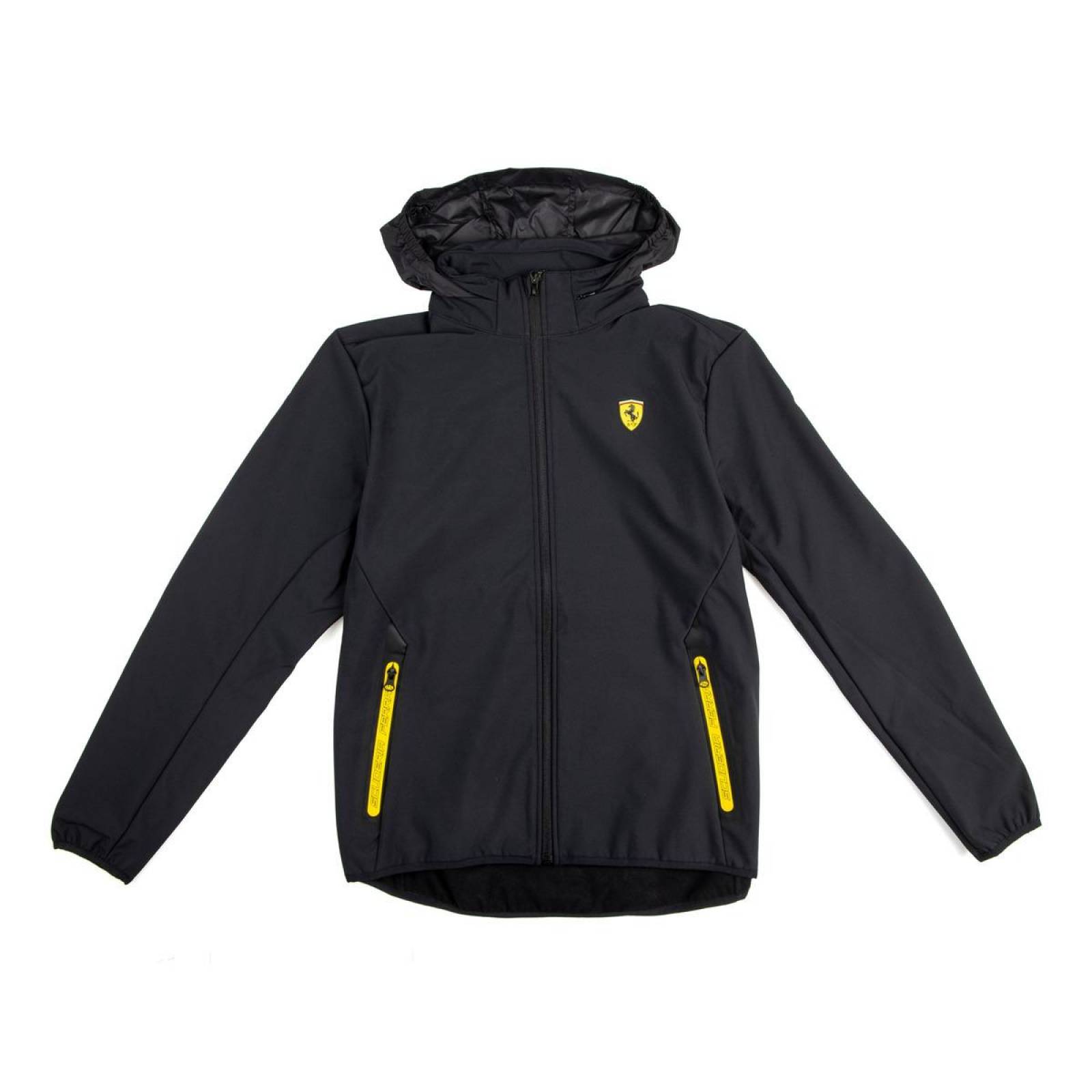 Chamarra Scuderia Ferrari Caballero Negra F1 2020