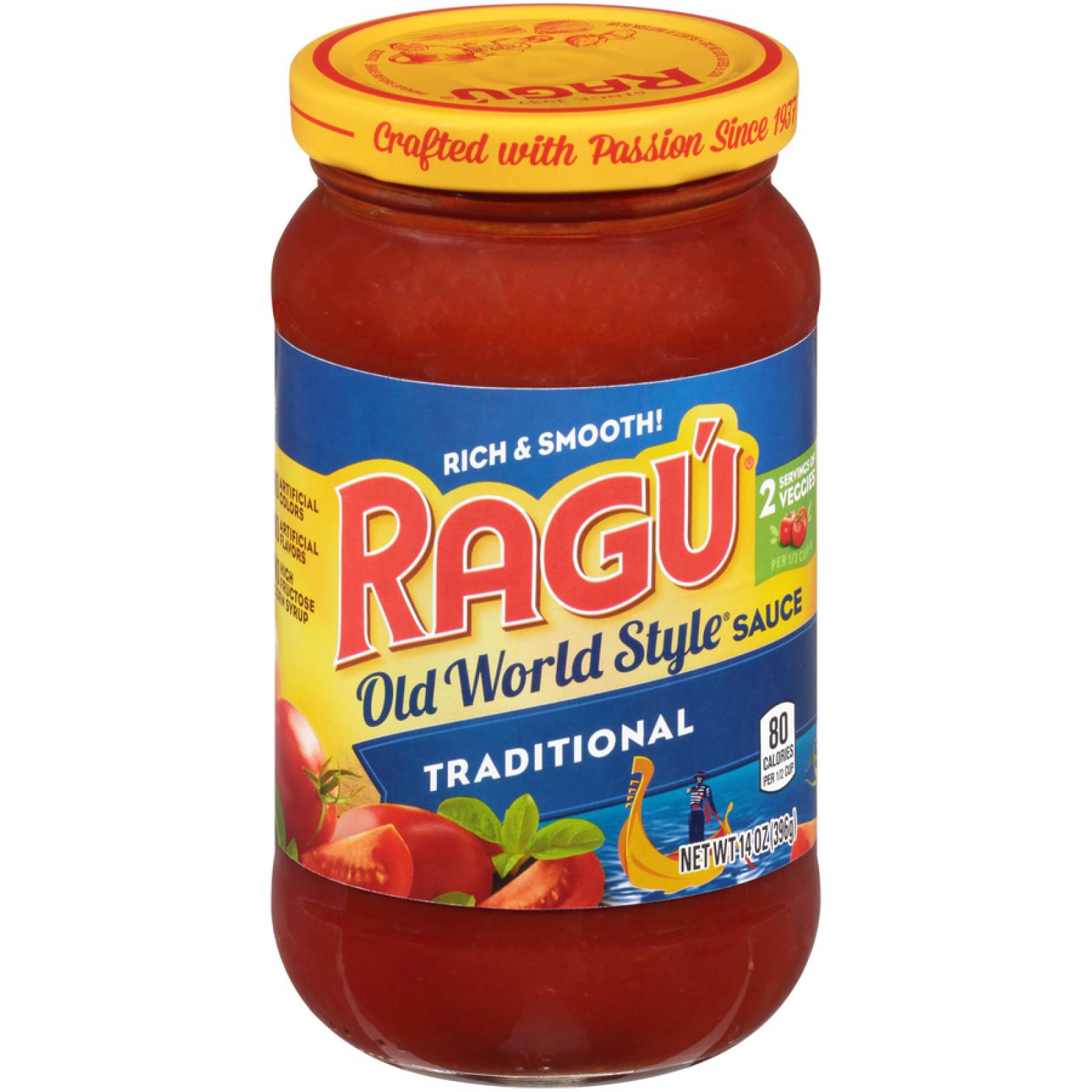 Salsa Ragu para Pasta Tradicional Caj con 6 pzas de 396 gr